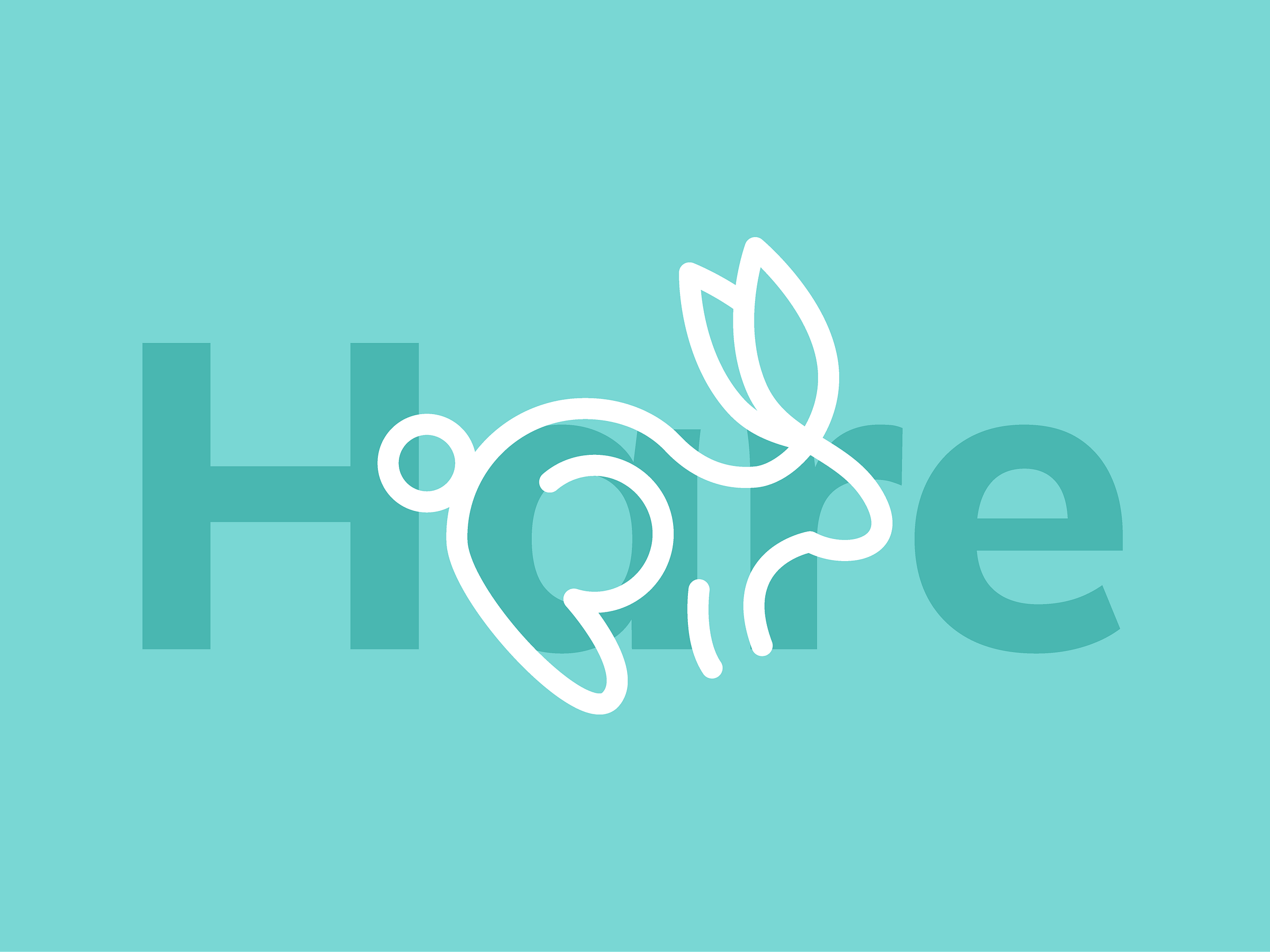 Hare Minimal Logo Design by Manu on Dribbble