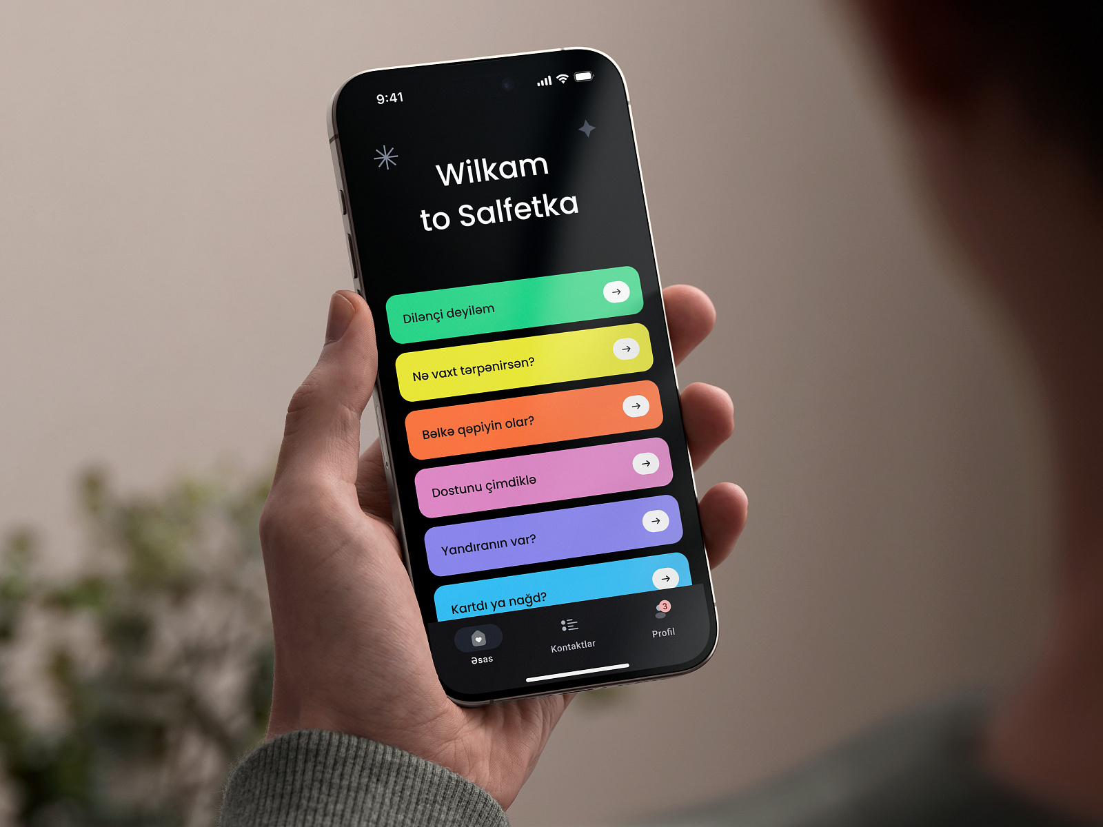 Dark mode Social Network and Messaging Mobile App by Ulvin Omarov on ...