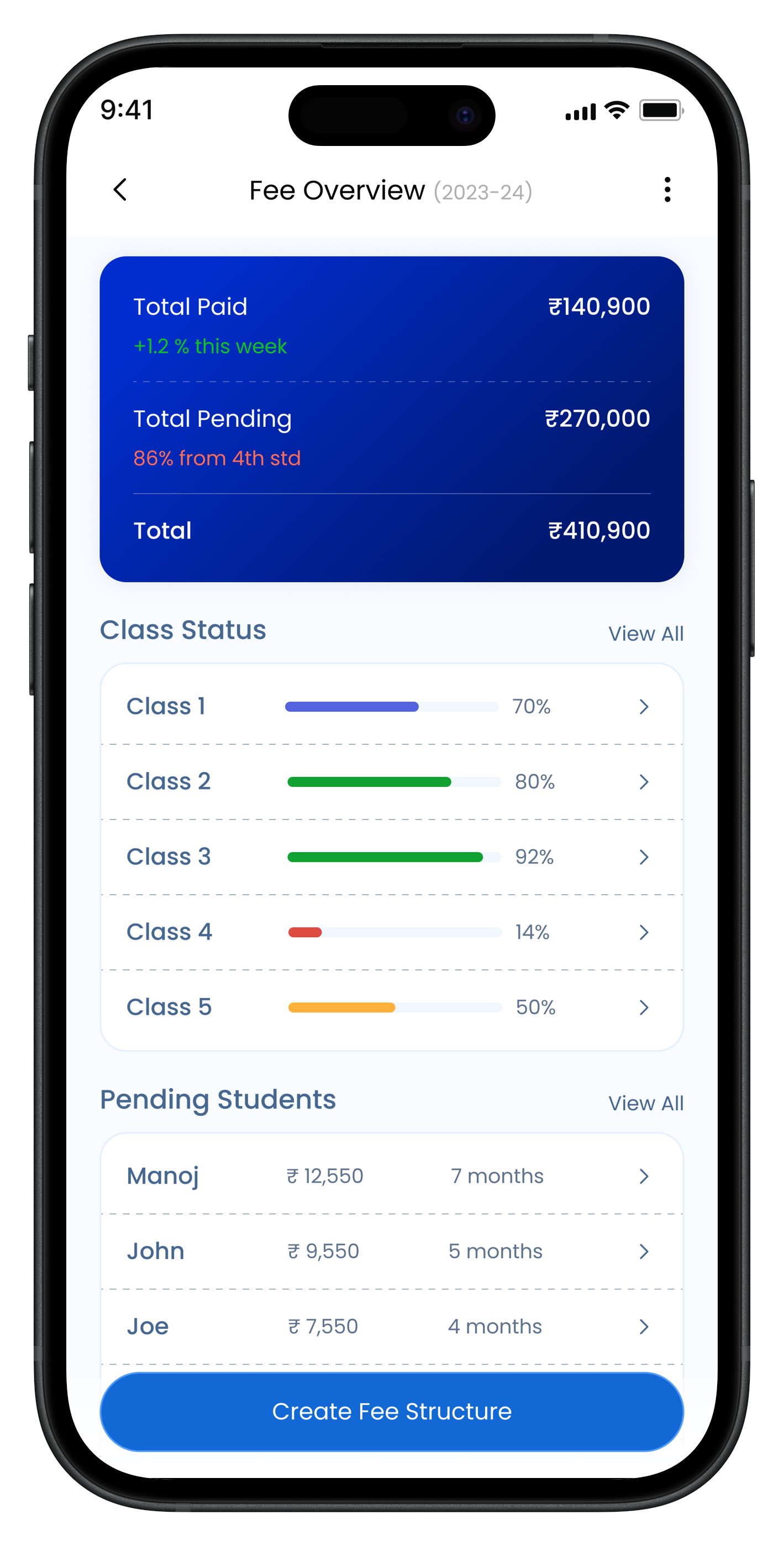 School Mobile App UI Design designs, themes, templates and downloadable ...