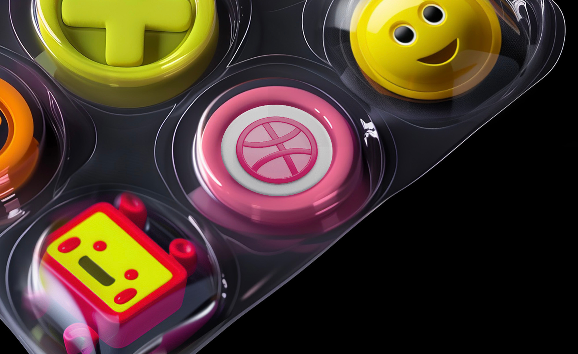 Designer badges set by Aleksey Bondarev on Dribbble