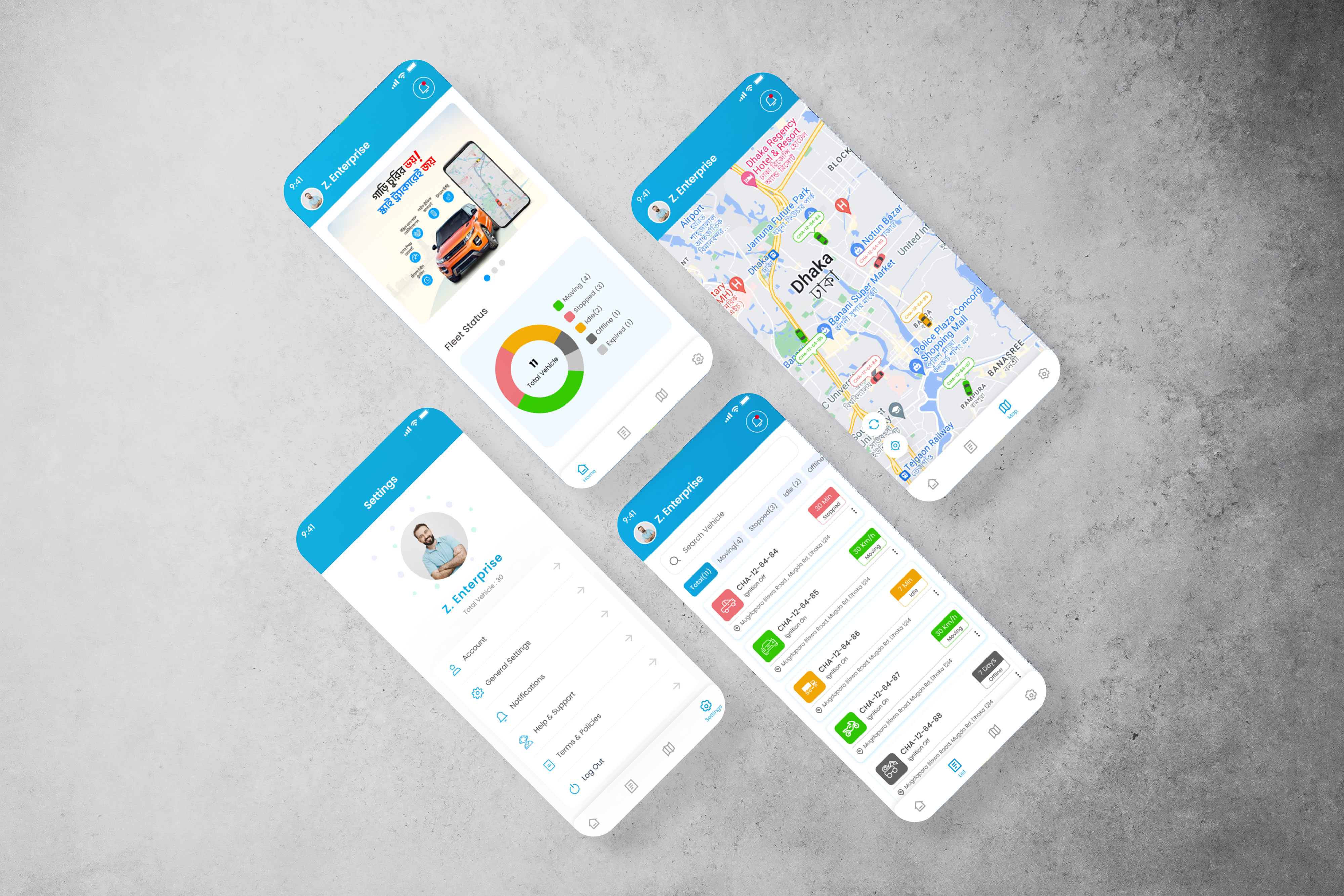 Blue Color App designs, themes, templates and downloadable graphic ...