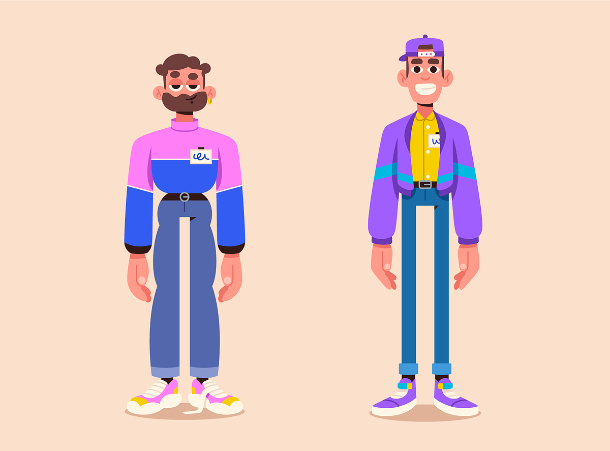 Fast-Food Staff Characters by Dima Moiseenko on Dribbble