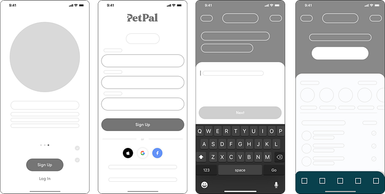 PetPal - Pet Care App UI/UX by Jess on Dribbble