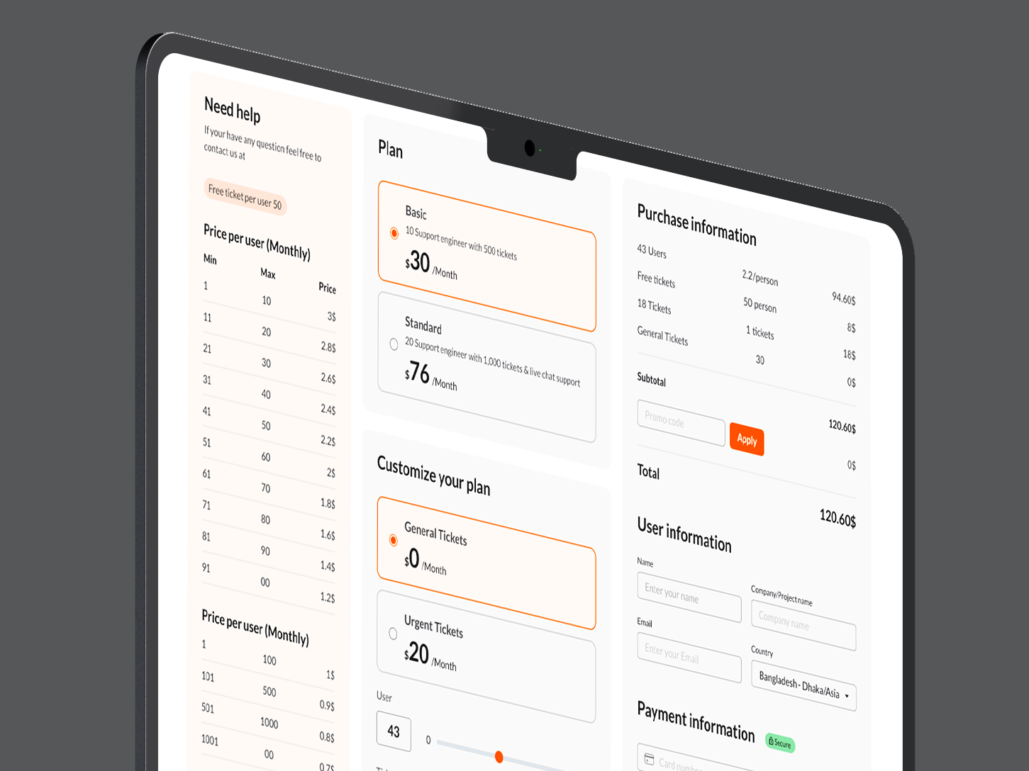 User-Friendly Subscription Payment Flow Ui Design - VISER X by VISER X ...