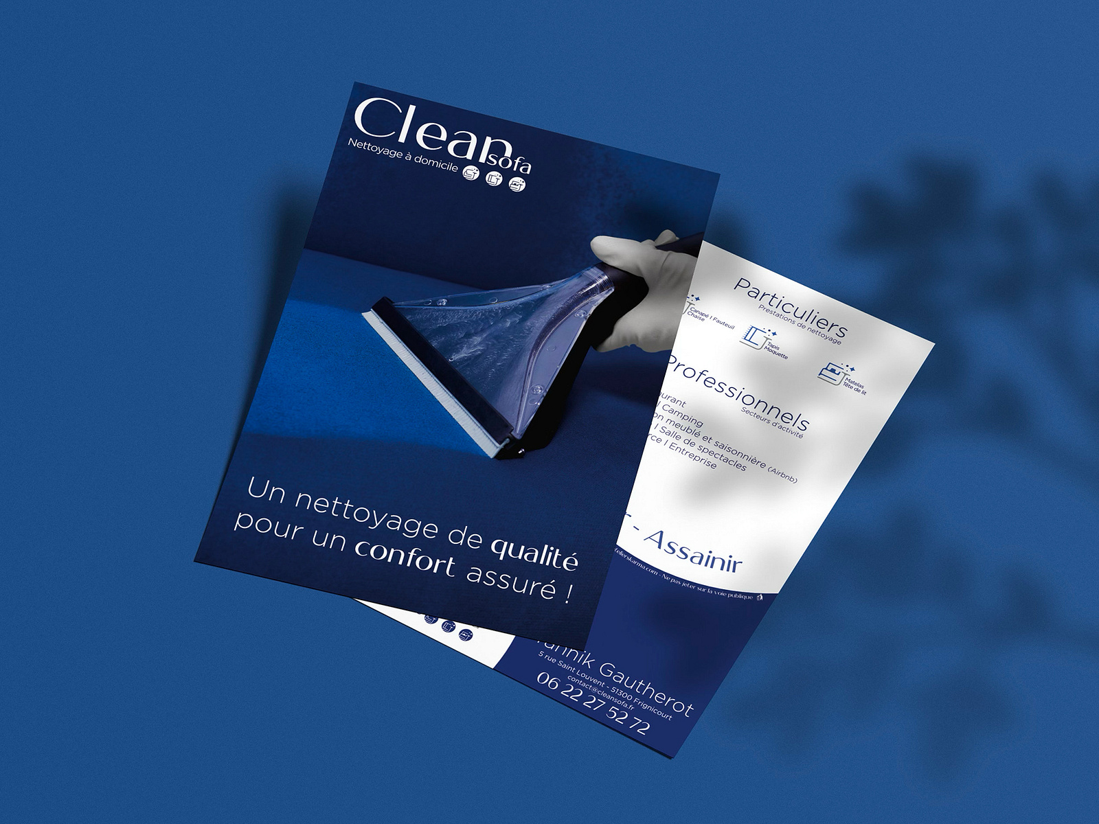 Clean Sofa - Flyers by Les Ateliers Karma on Dribbble