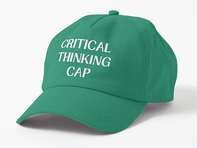 "Critical Thinking Cap" Baseball Cap by Brittany Sanders on Dribbble