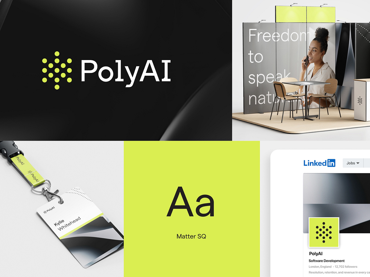 Poly AI Rebrand + Case Study by Bill Kenney for Focus Lab + Odi on Dribbble