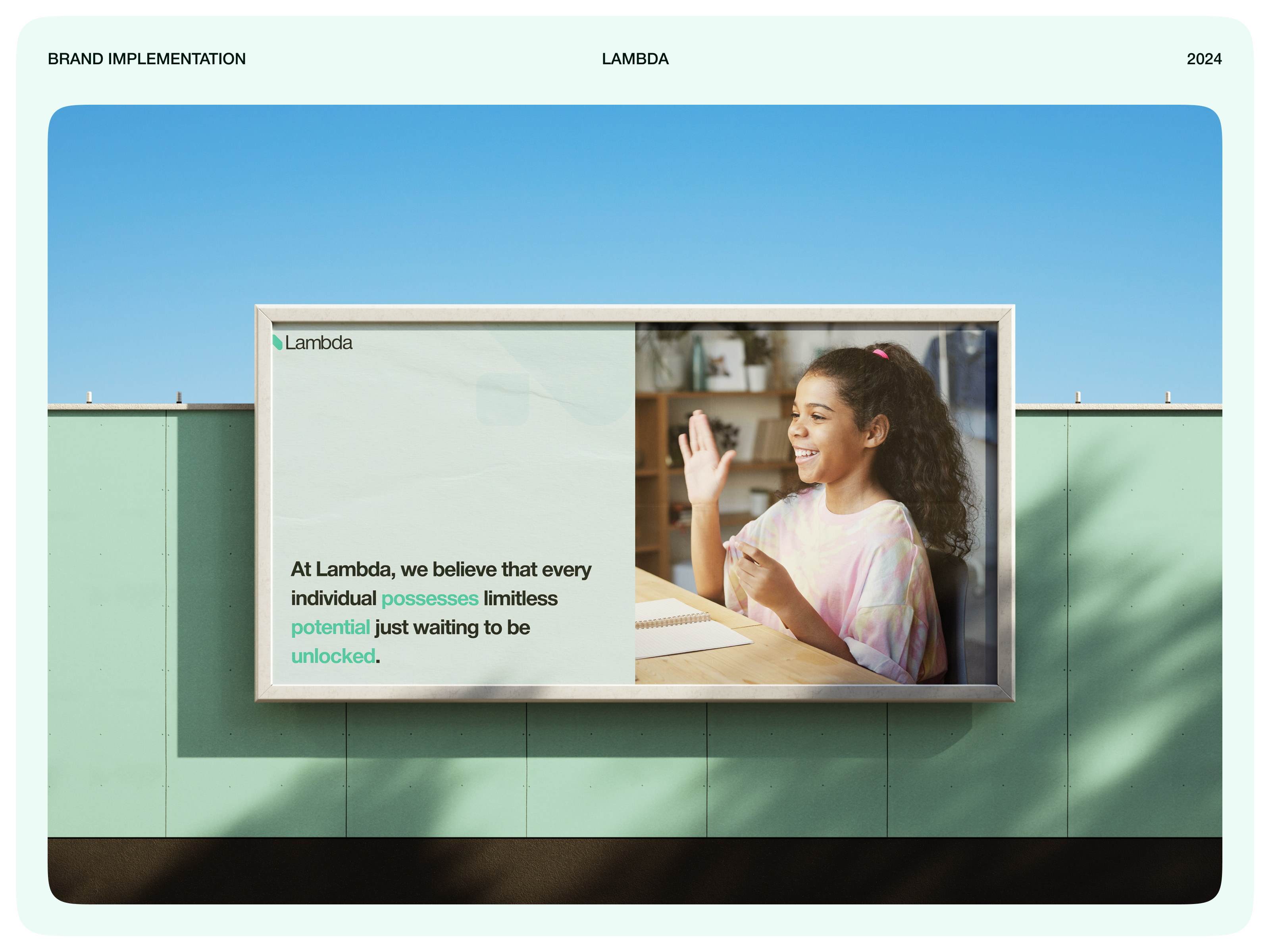 Lambda - Edutech Visual Identity by Nija Works on Dribbble