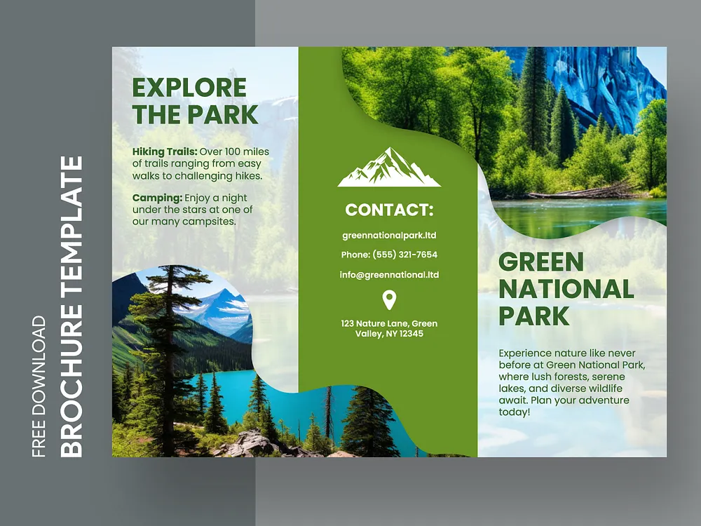 Free Trifold Brochure Template designs, themes, templates and ...