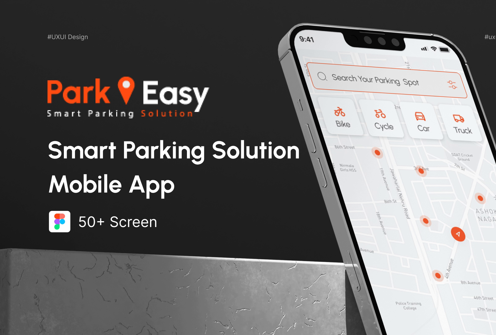 ParkEasy: Smart Car Parking Mobile App UI Design by Md Imran Hossain on Dribbble