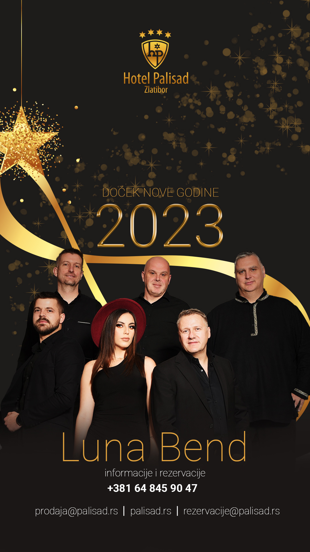 Poster and Instagram Announcement Design for New Year's Eve Cele by ...
