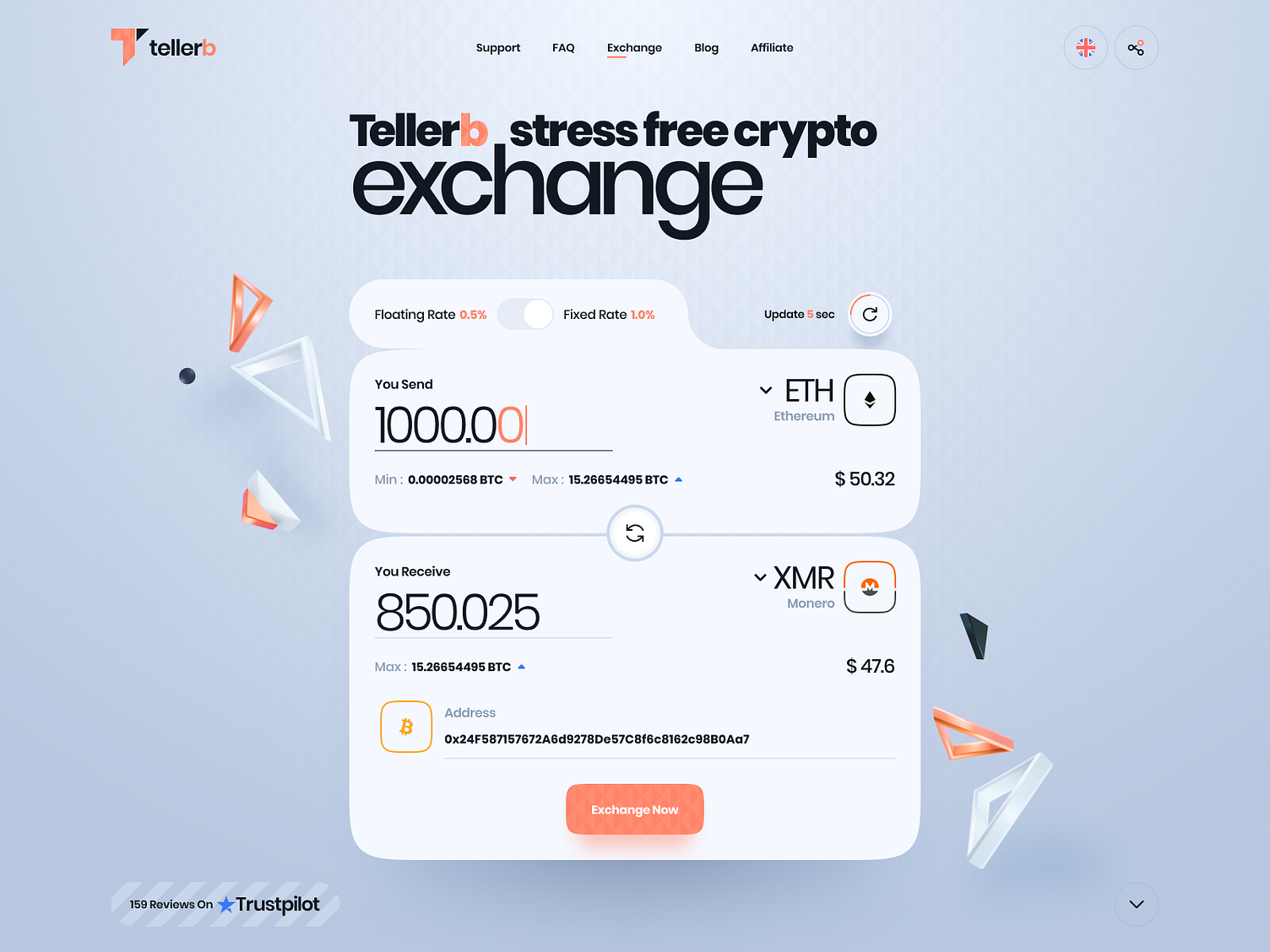 Crypto Exchange Marketplace by uixNinja on Dribbble