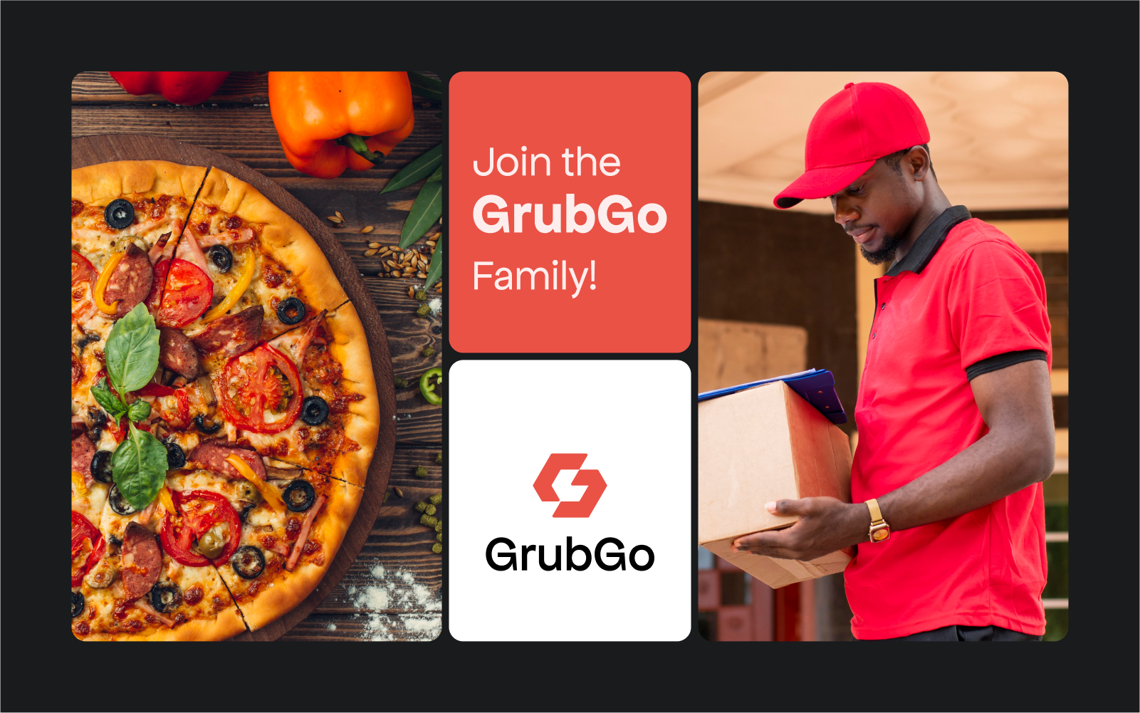 Grub Go - A Food Delivery App Branding Design by Vikrant Jain for ...