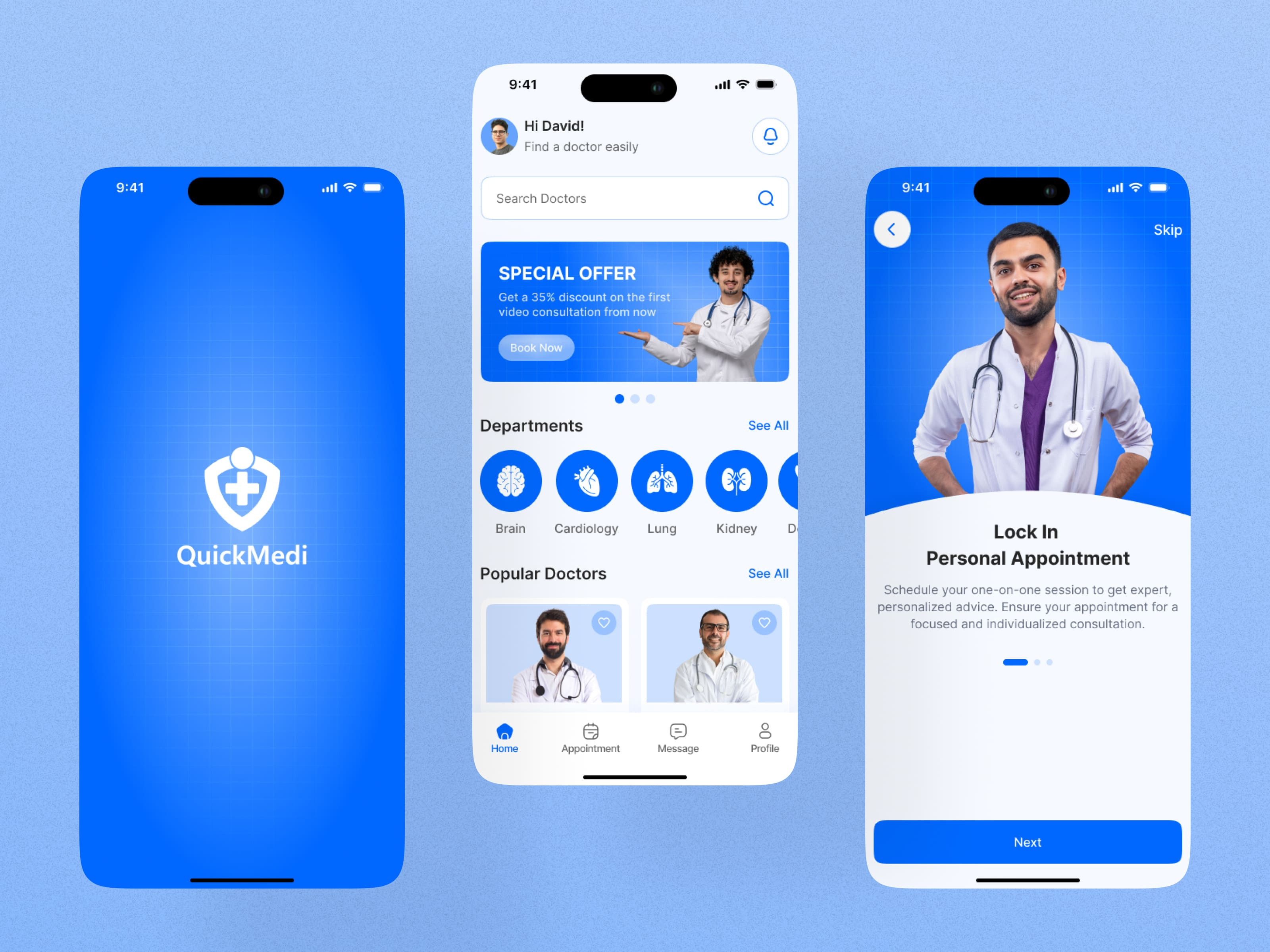 Doctor Appointment Booking & Consulting App Ui Design by Tanzir Fahad ...