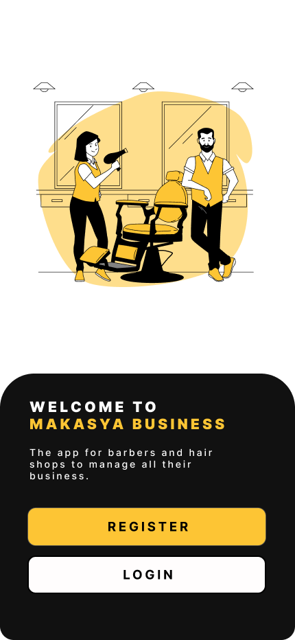 App welcome screen by Mohamed Hamdy on Dribbble