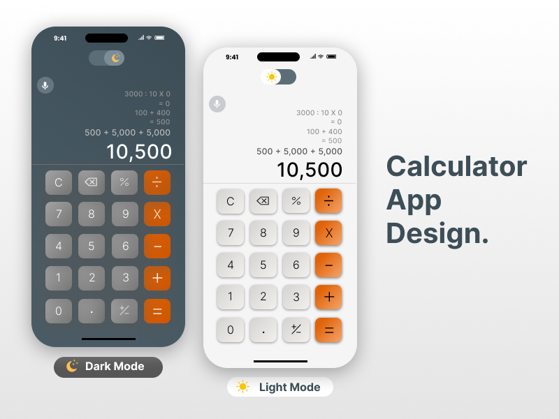 Calculator App Design By Lily Dn On Dribbble 