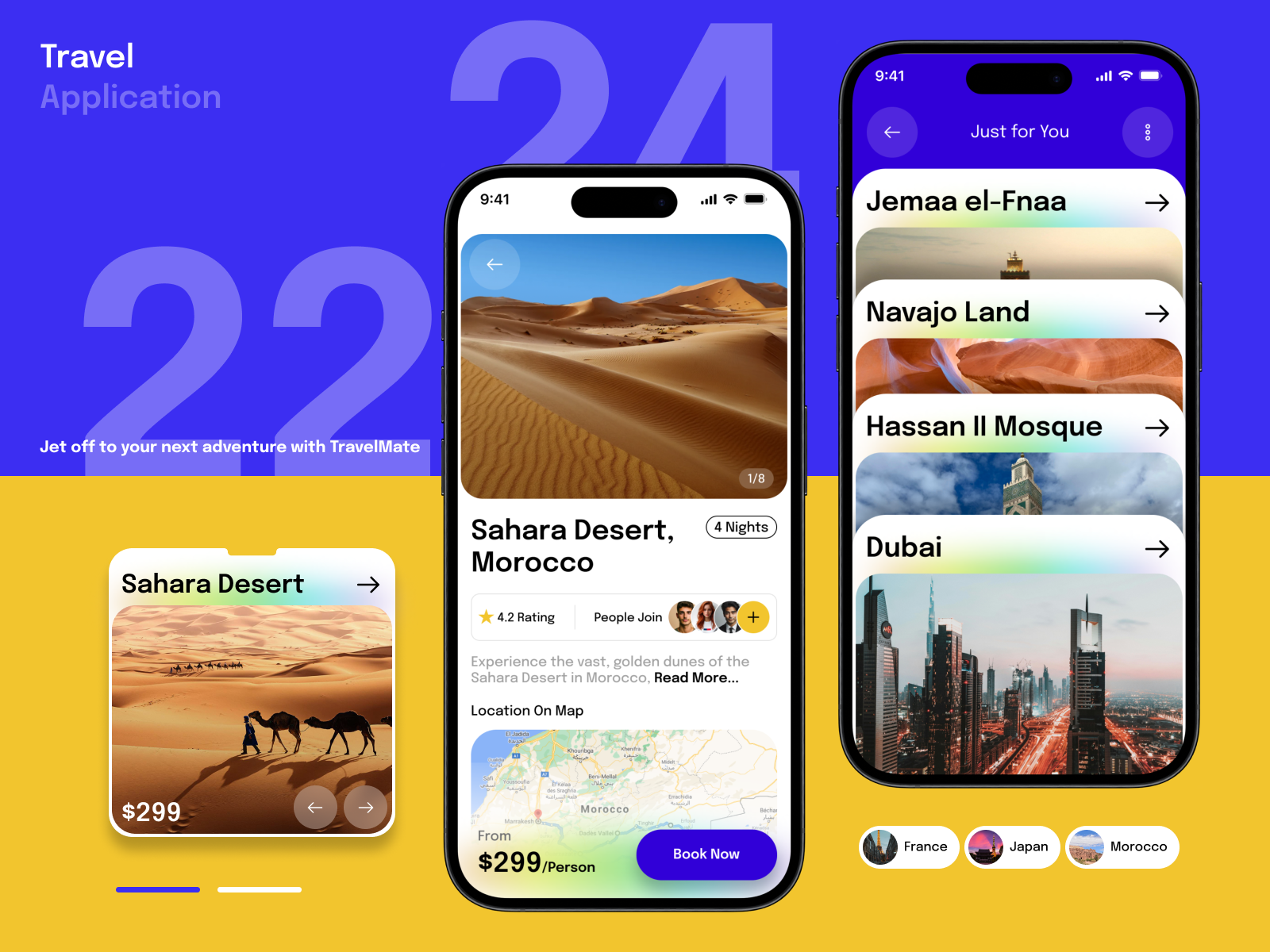 AI-Based Travel App by MQoS UI/UX for MultiQoS on Dribbble