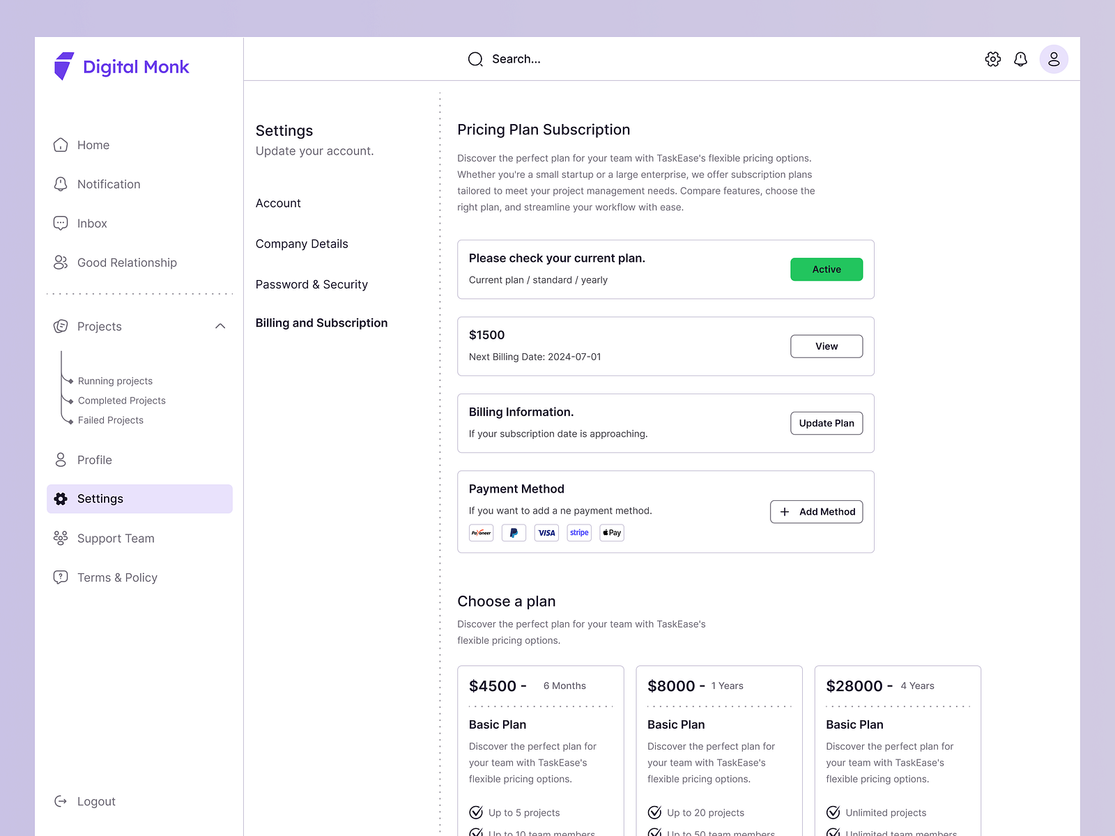 Online Project Management SaaS Web App. by BeeTech on Dribbble Online Project Management SaaS Web App. by BeeTech on Dribbble