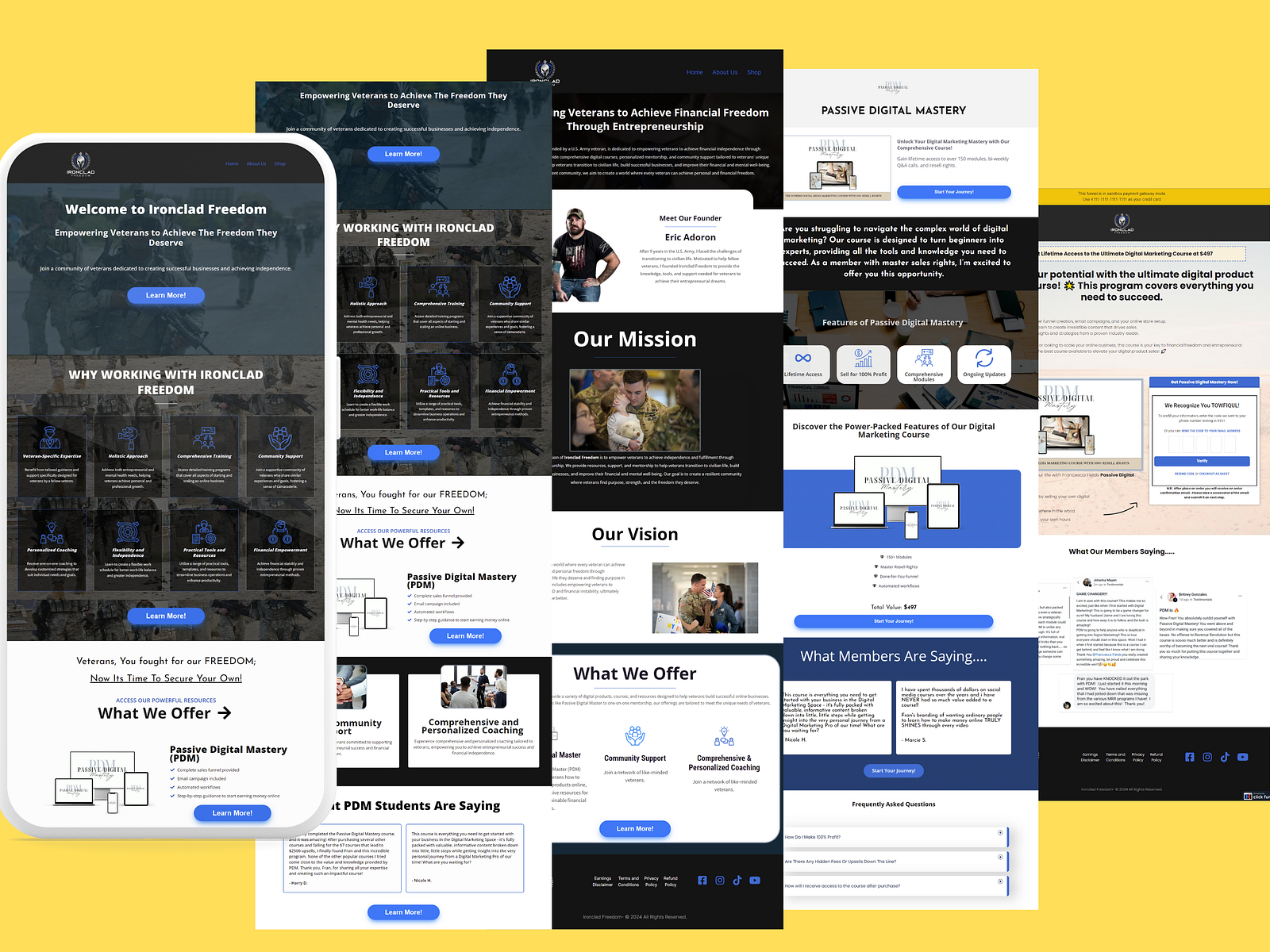 Sales Funnel & Website Design on Clickfunnels 2.0 by Towfiqul Alam on ...