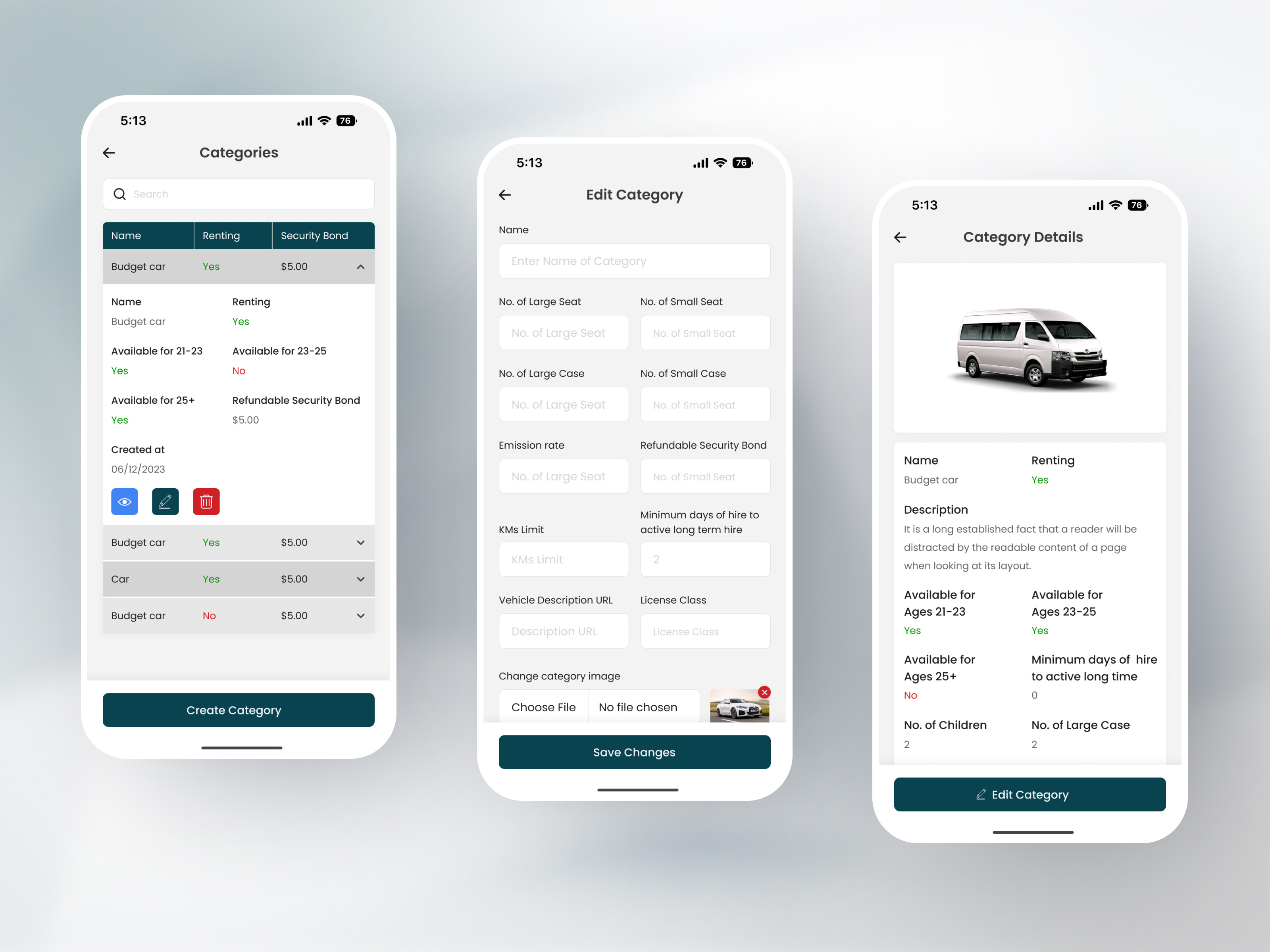 Car Rental Admin App UI Design by Binary Fusion on Dribbble