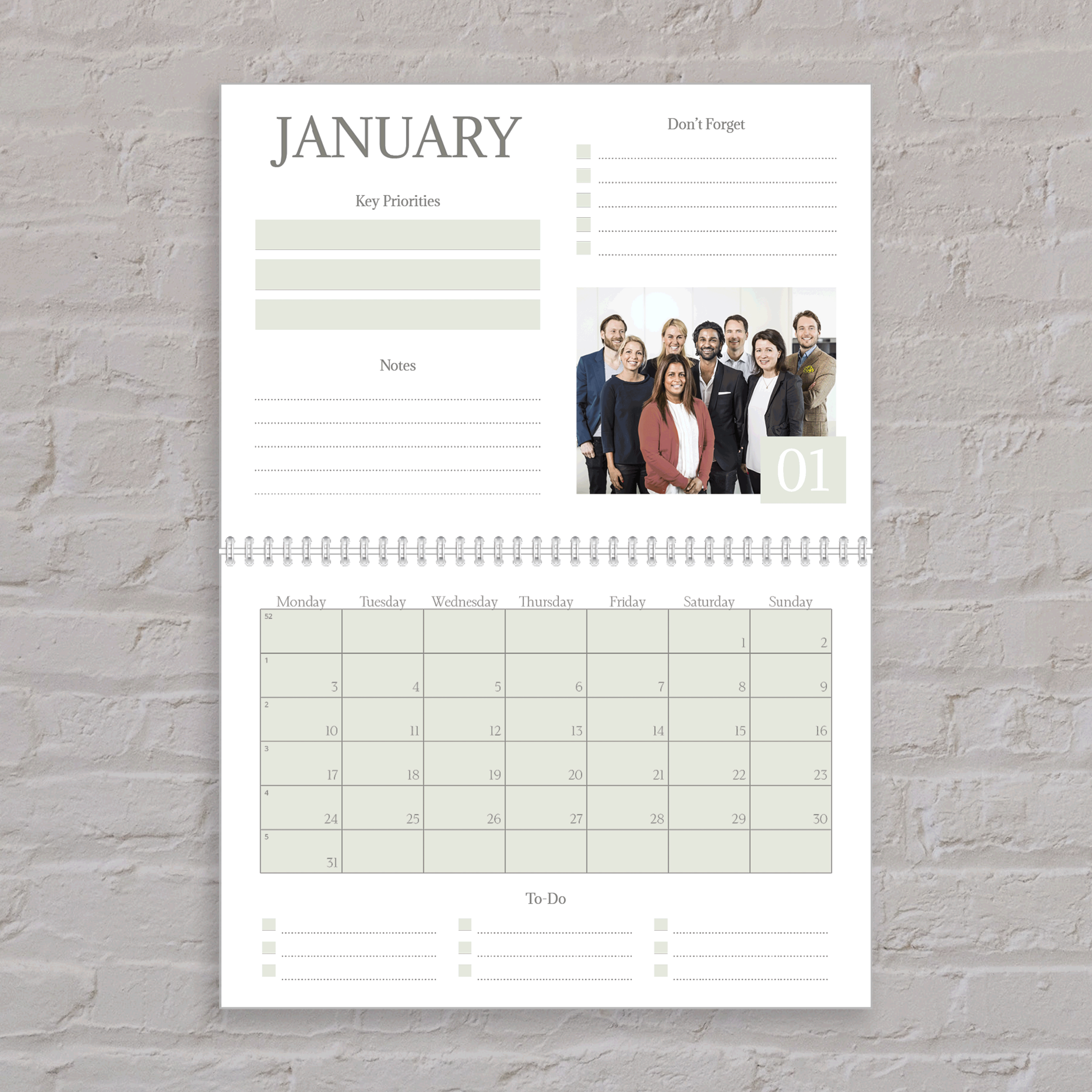 Calendar / Planner by Vista Product Creation on Dribbble