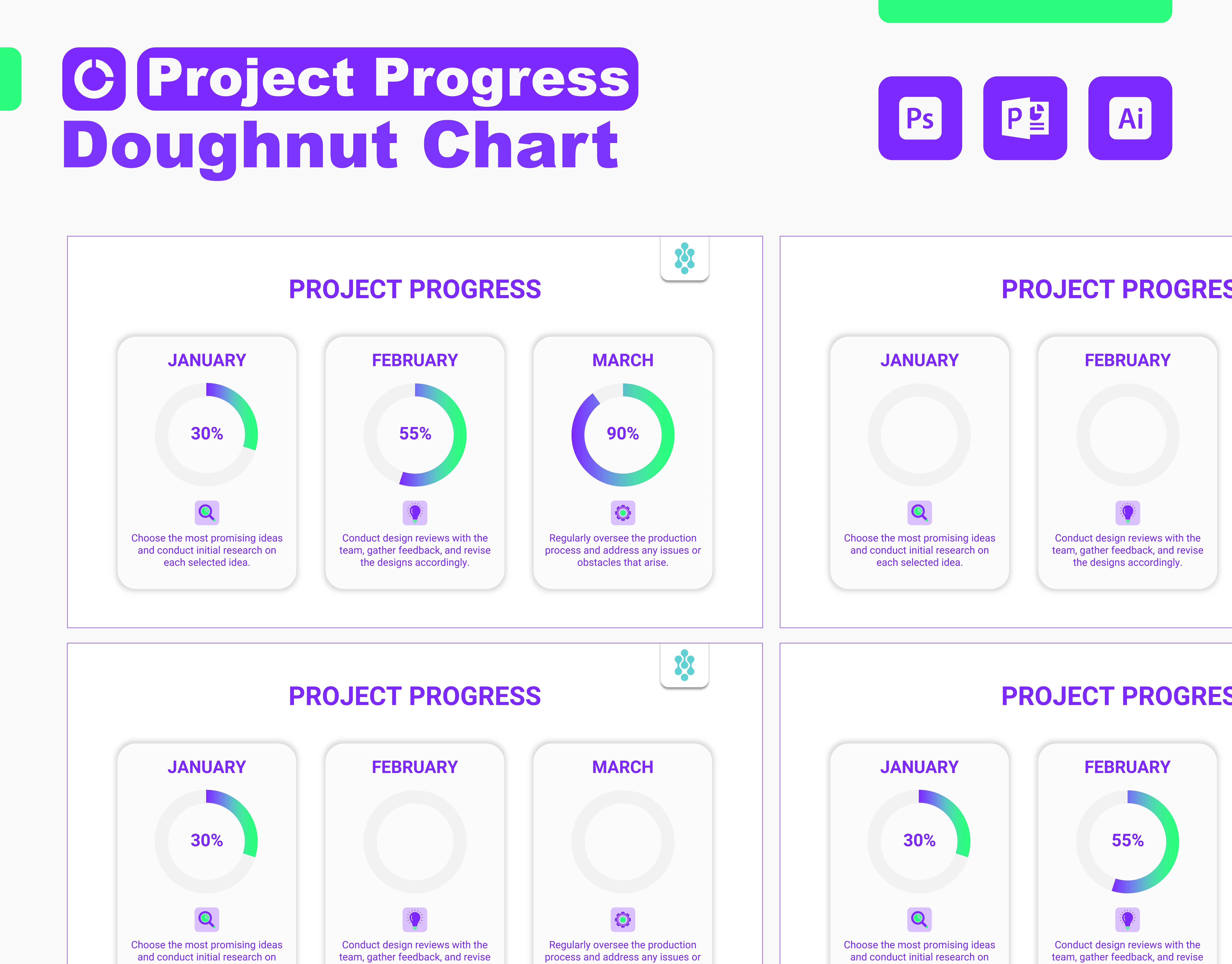 Project Progress designs, themes, templates and downloadable graphic ...