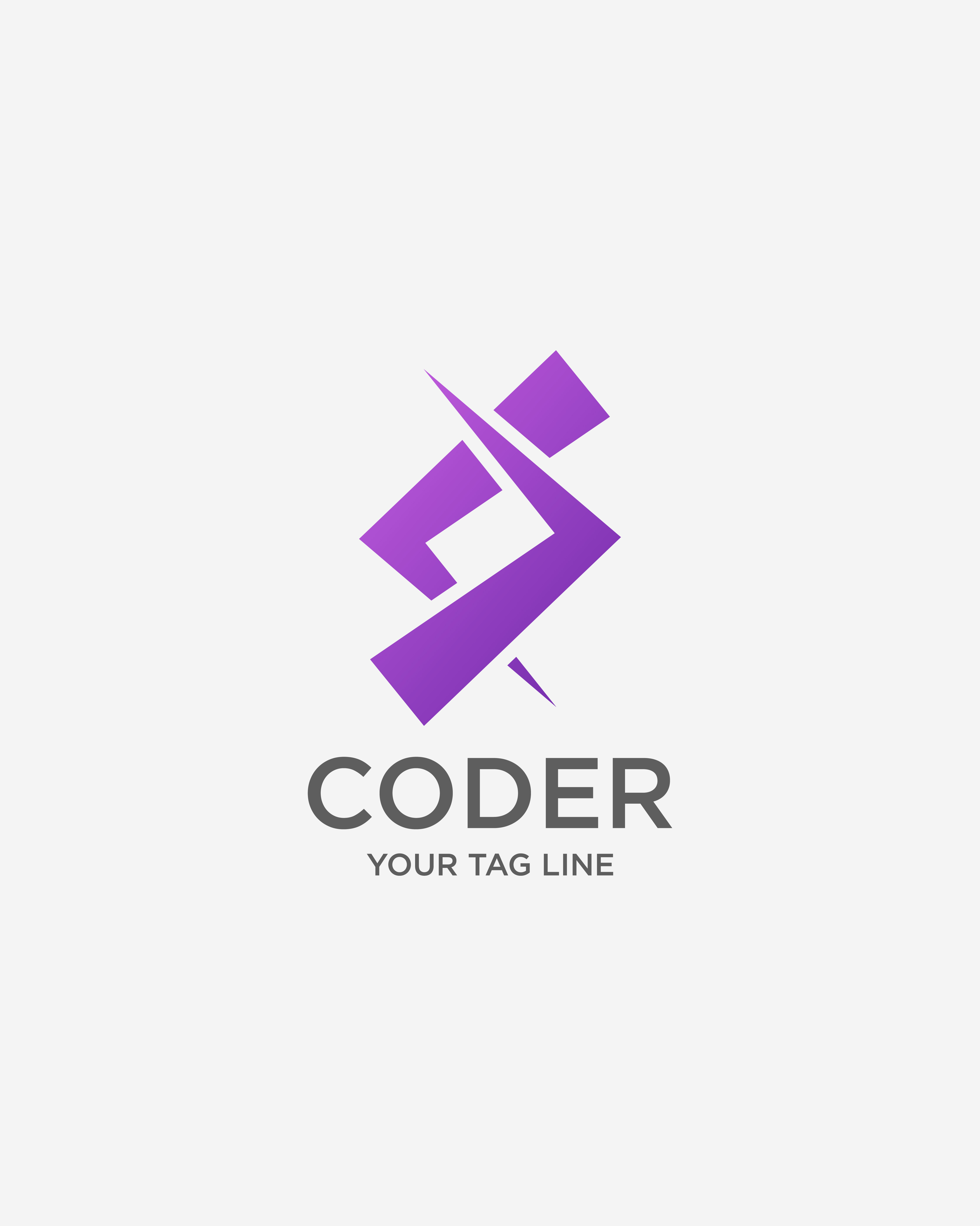 Coder Logo Design by Mahamud hasan Tamim on Dribbble