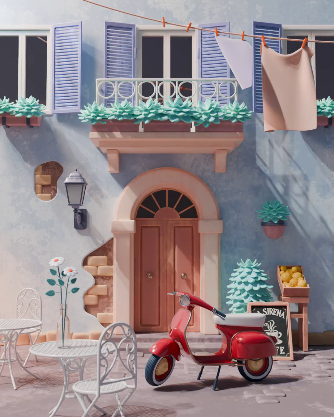 Italian Diorama Tutorial by Roman Klčo on Dribbble