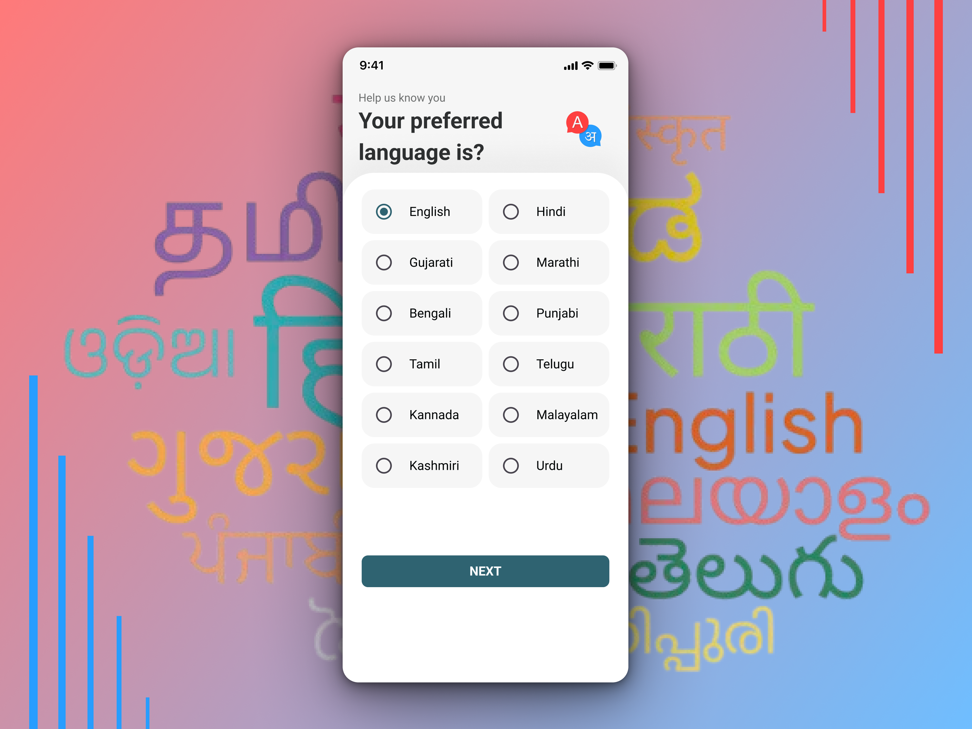 Browse thousands of Language Selection Mobile images for design ...