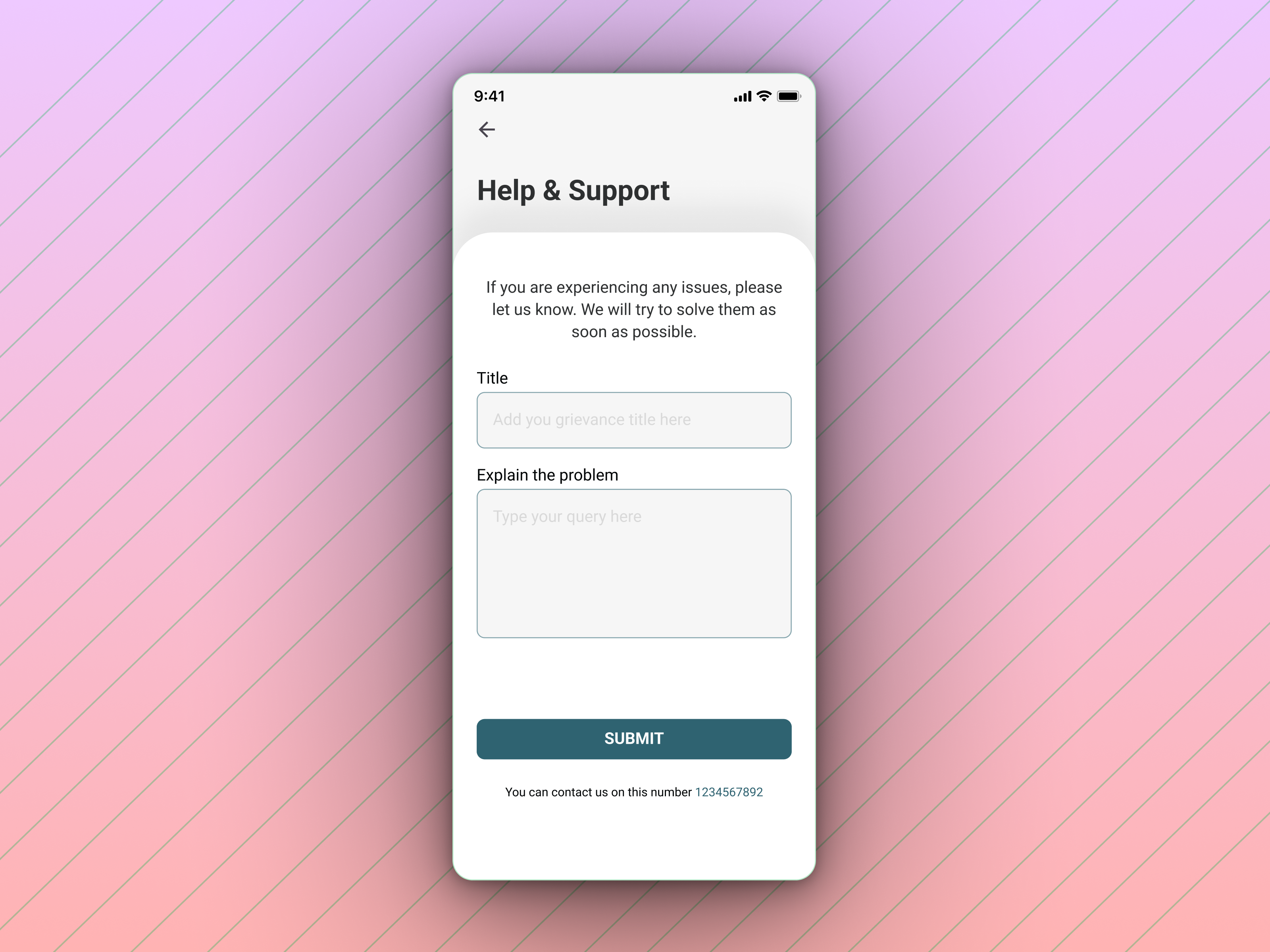 Browse thousands of Report Issue App images for design inspiration ...