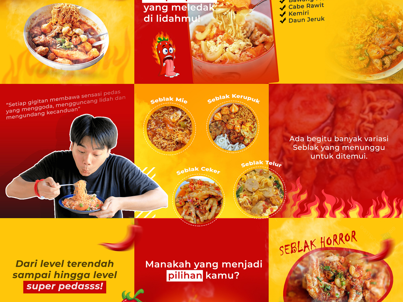 Feed Design Seblak by Rian Hendra on Dribbble