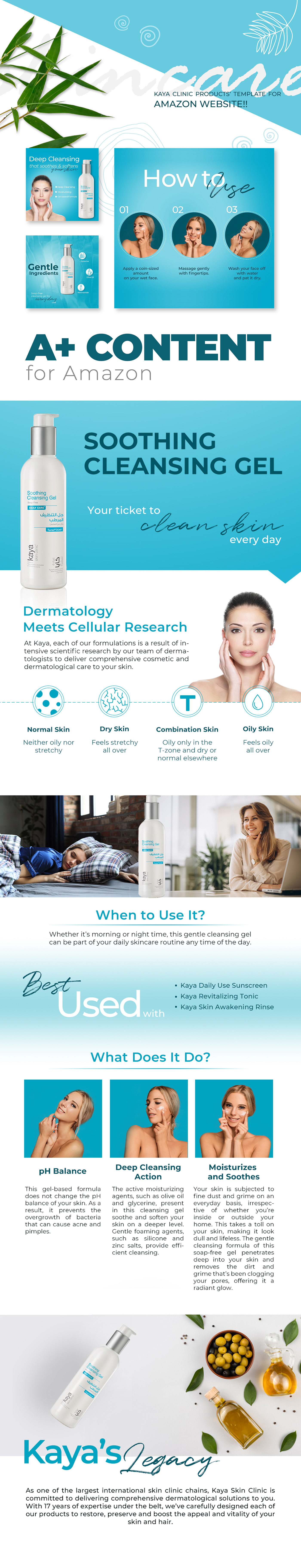 Amazon Product Advertisement Design for Kaya by Temis on Dribbble