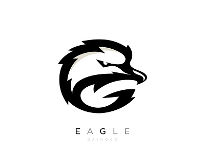 Creative Eagle Logo Design: Modern E & G Combination by DAINOGO on Dribbble