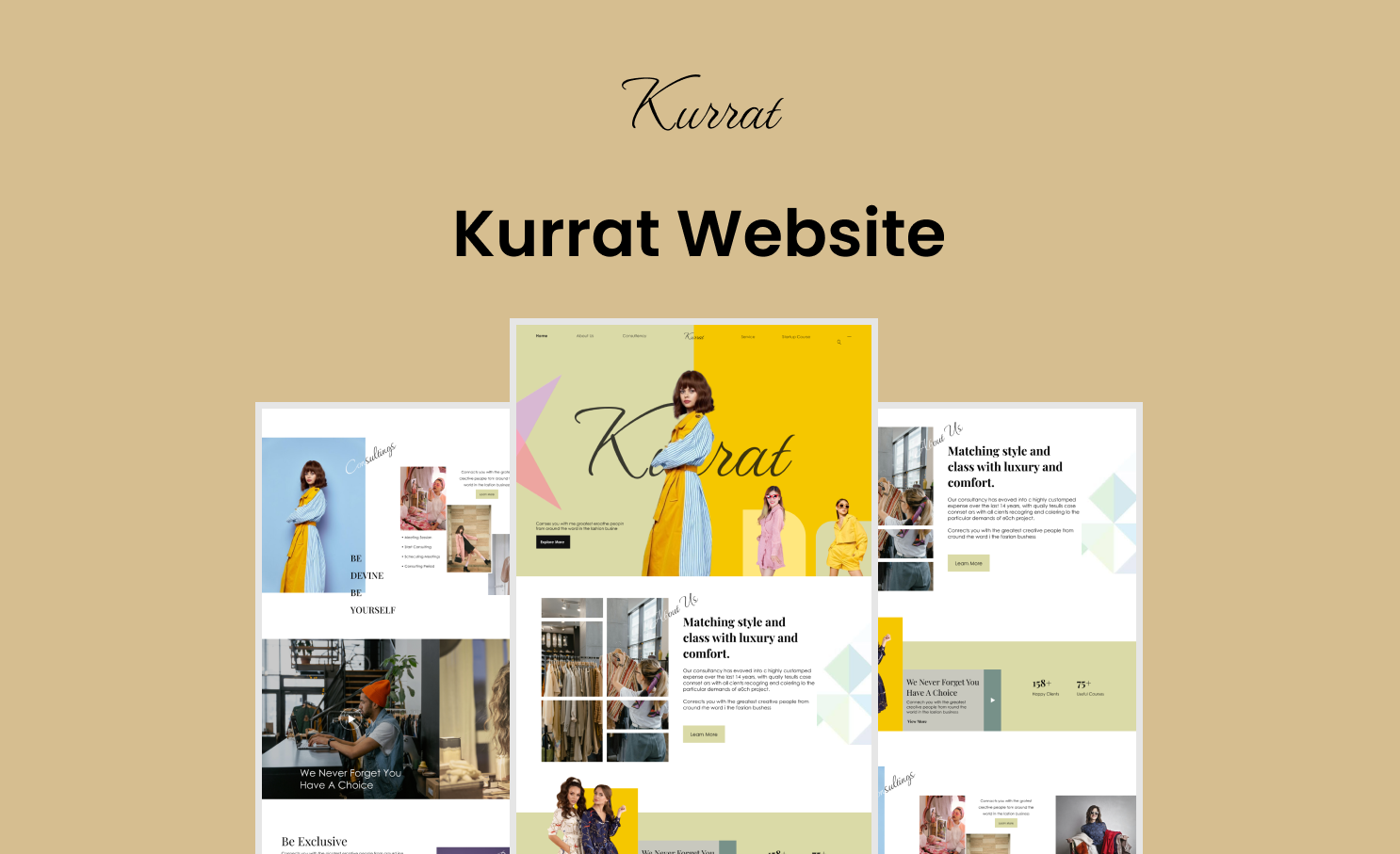 Kurrat Website Design by Muhammad Abdullah on Dribbble