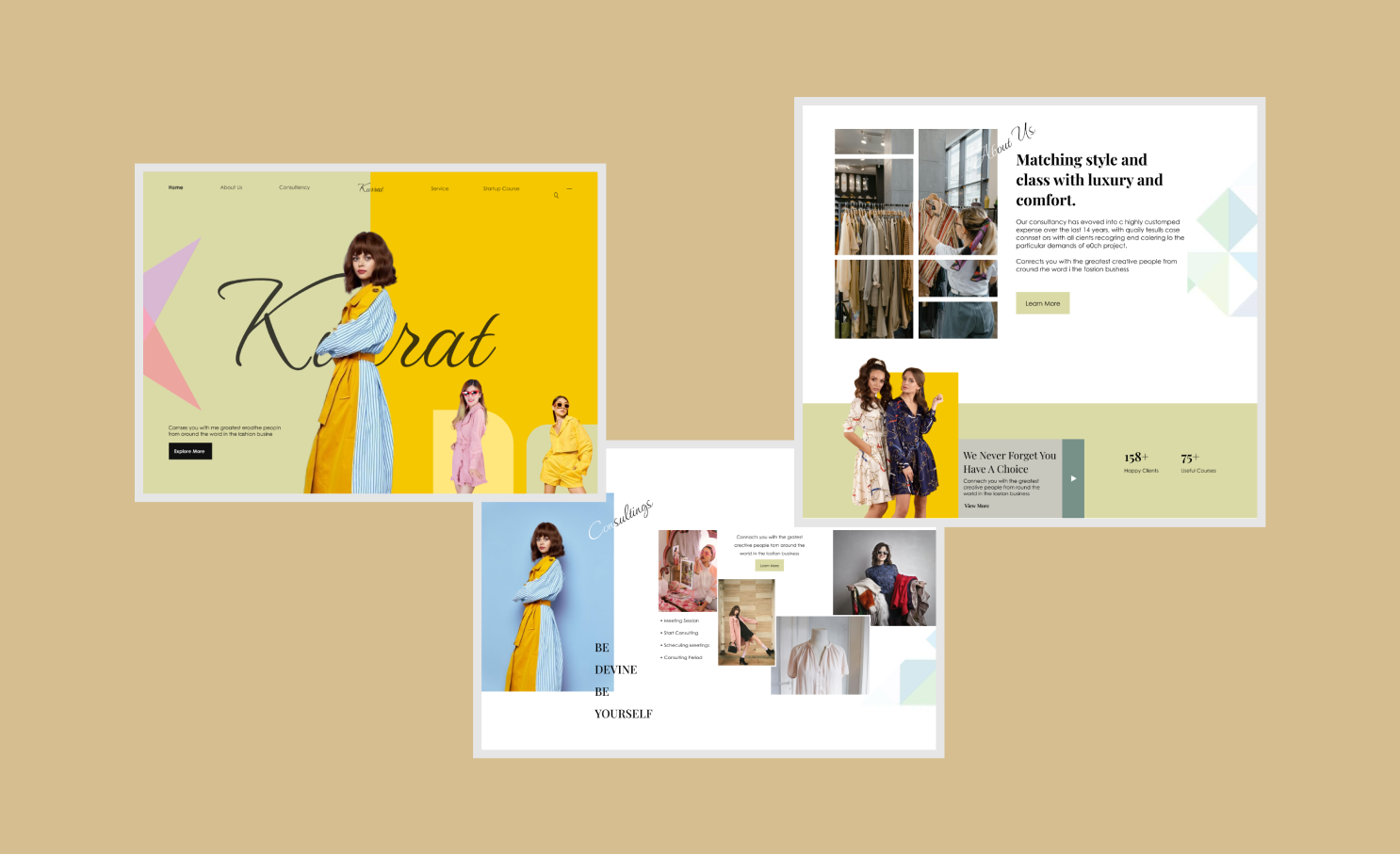 Kurrat Website Design by Muhammad Abdullah on Dribbble