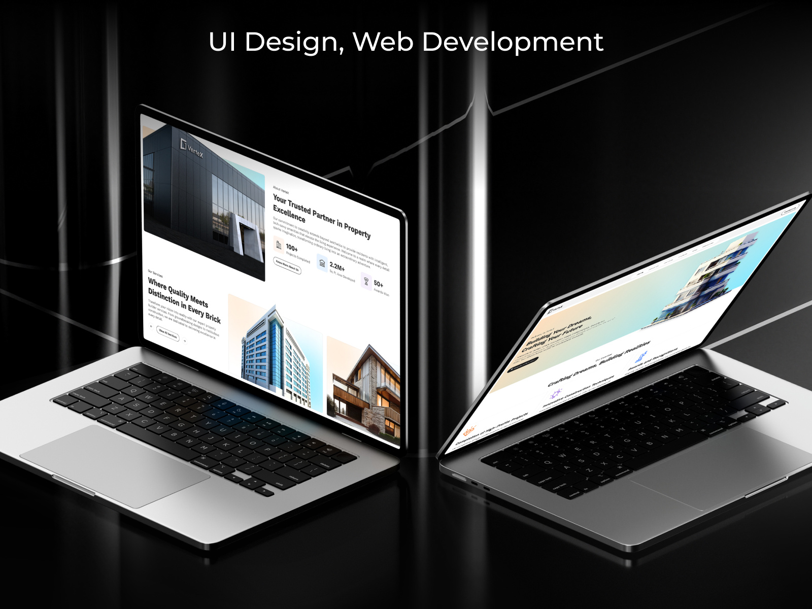 Vertex - A Real Estate Website UI by WingsTech on Dribbble
