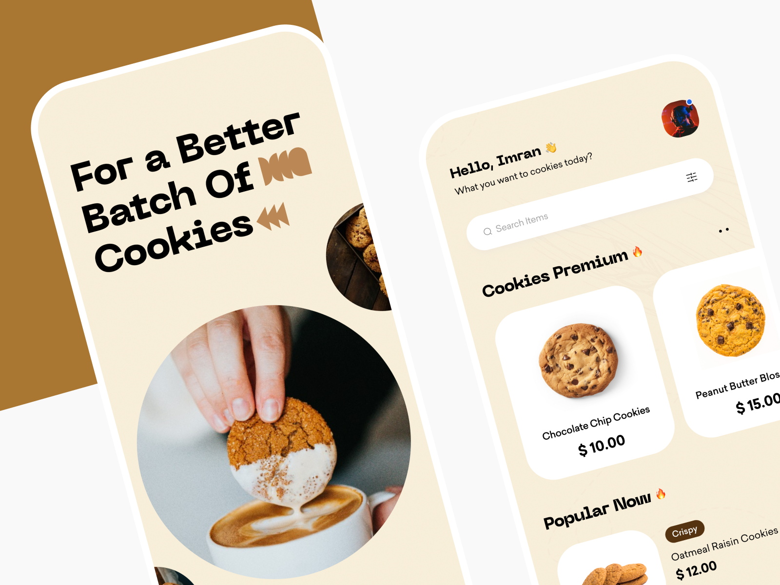 Cookies eCommerce App by Imran Molla for Orizon: UI/UX Design Agency on ...