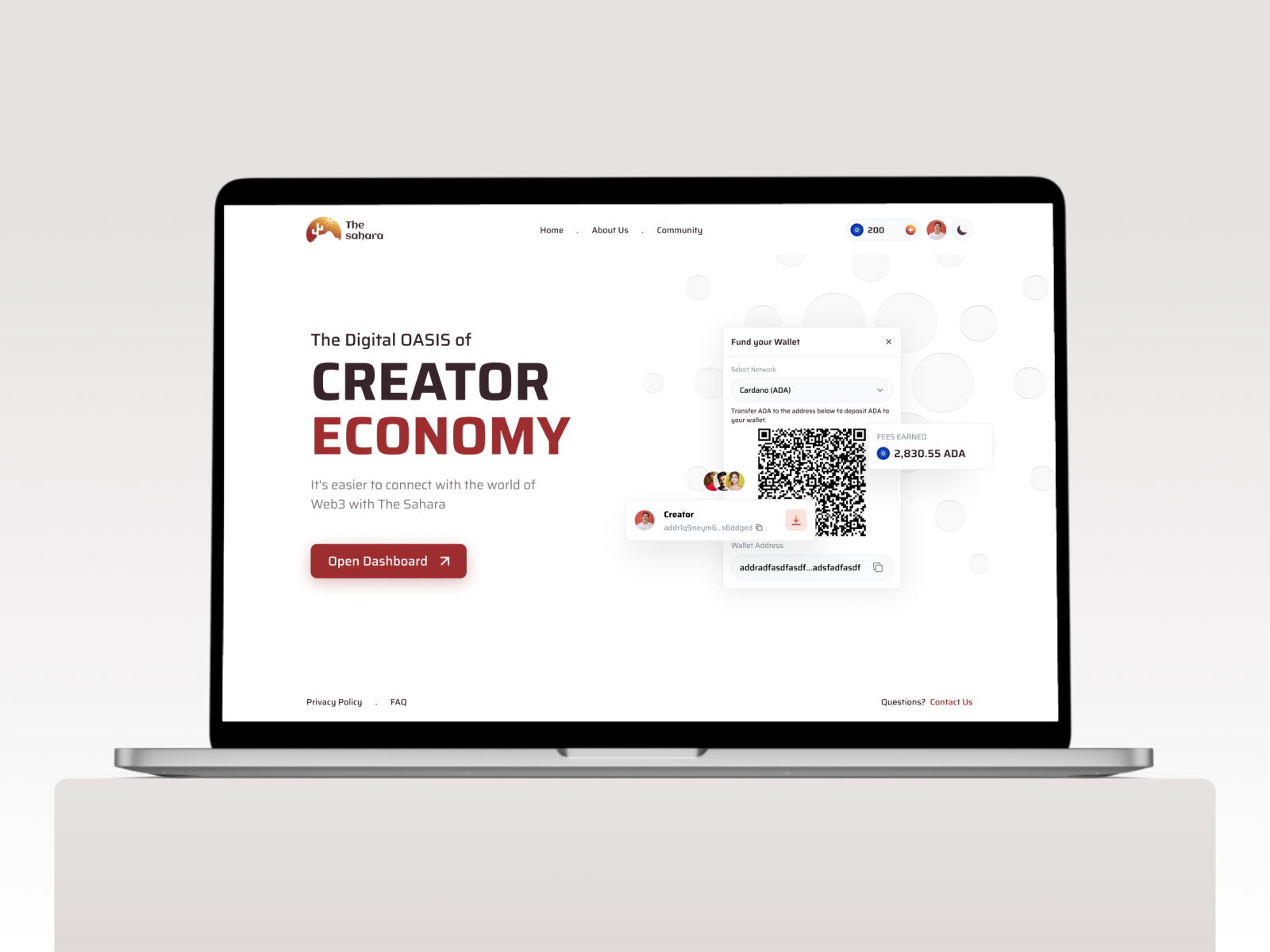 The Sahara - Website Design by Irvan Wibowo on Dribbble