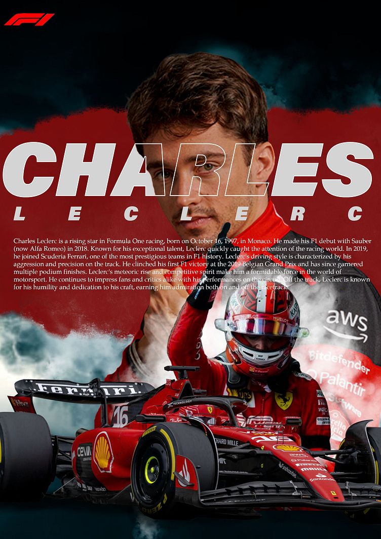 F1 Poster by Murtaza on Dribbble