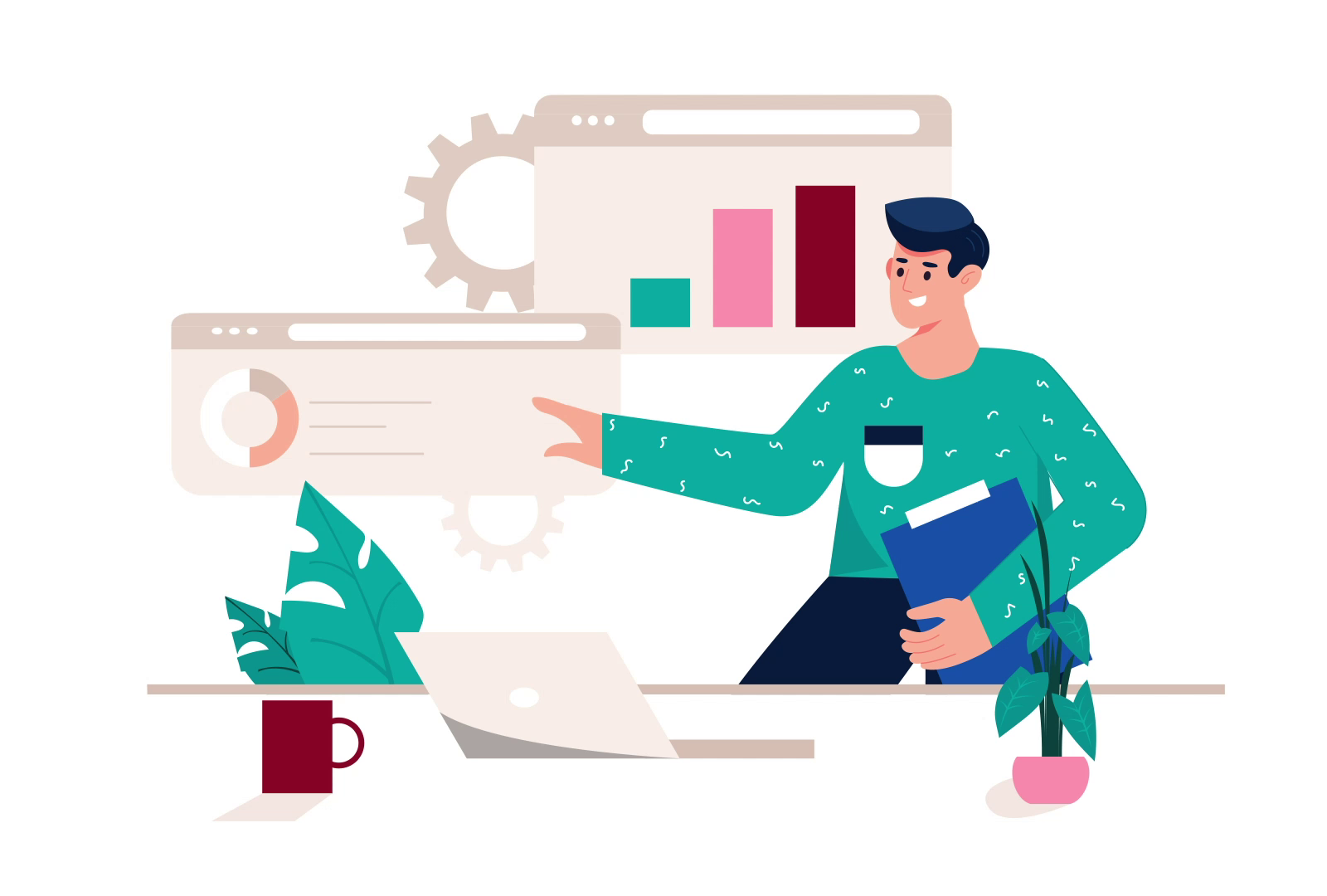 Financial Planning 2D Animation by DigitalCrocs on Dribbble