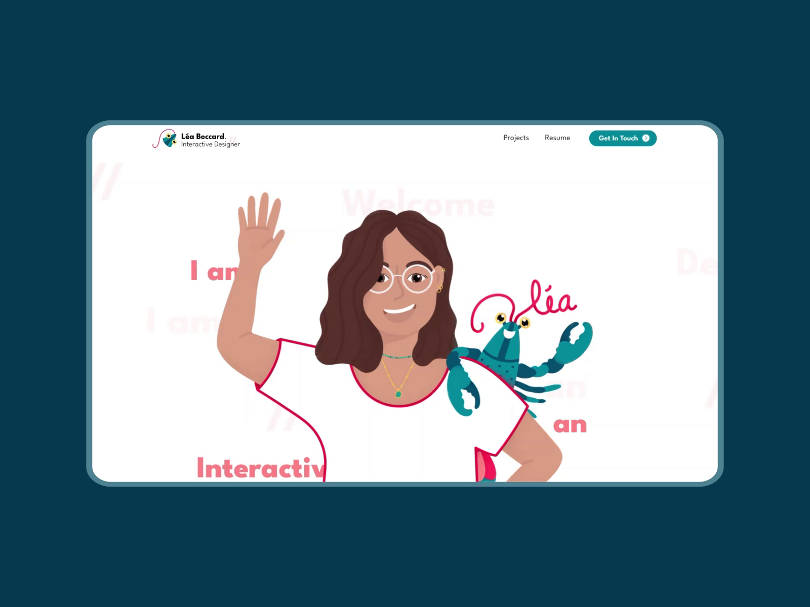 Portfolio 2024 Revamp by Léa Boccard on Dribbble