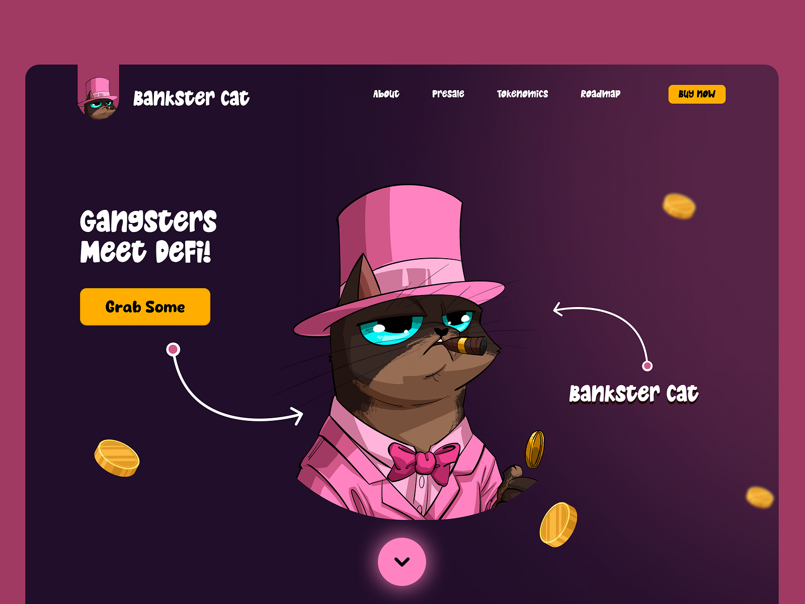 MemeCoin Website - Sol by JohnO on Dribbble