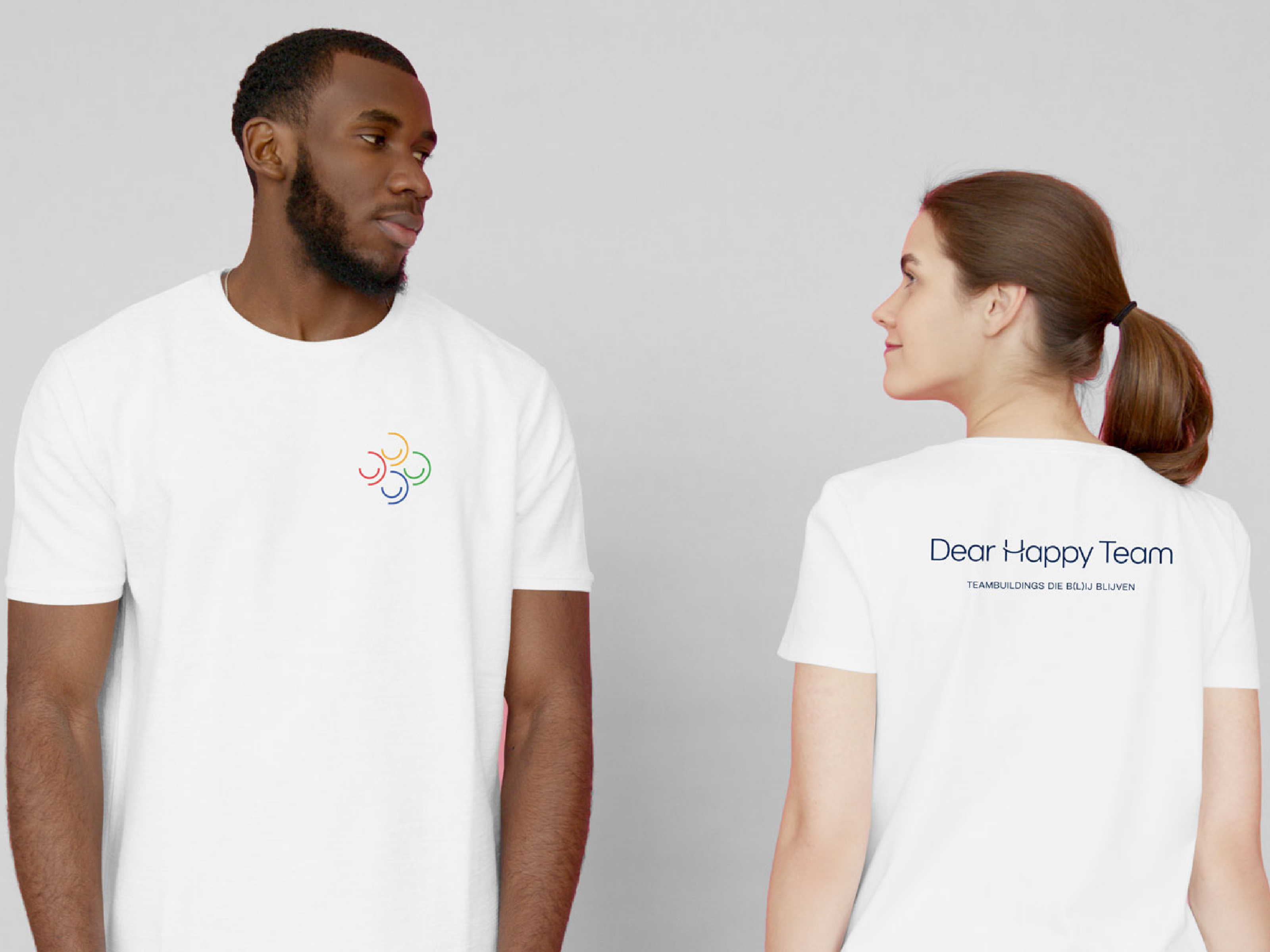 Dear Happy Team - Logo Design by Faikar | Logo Designer on Dribbble