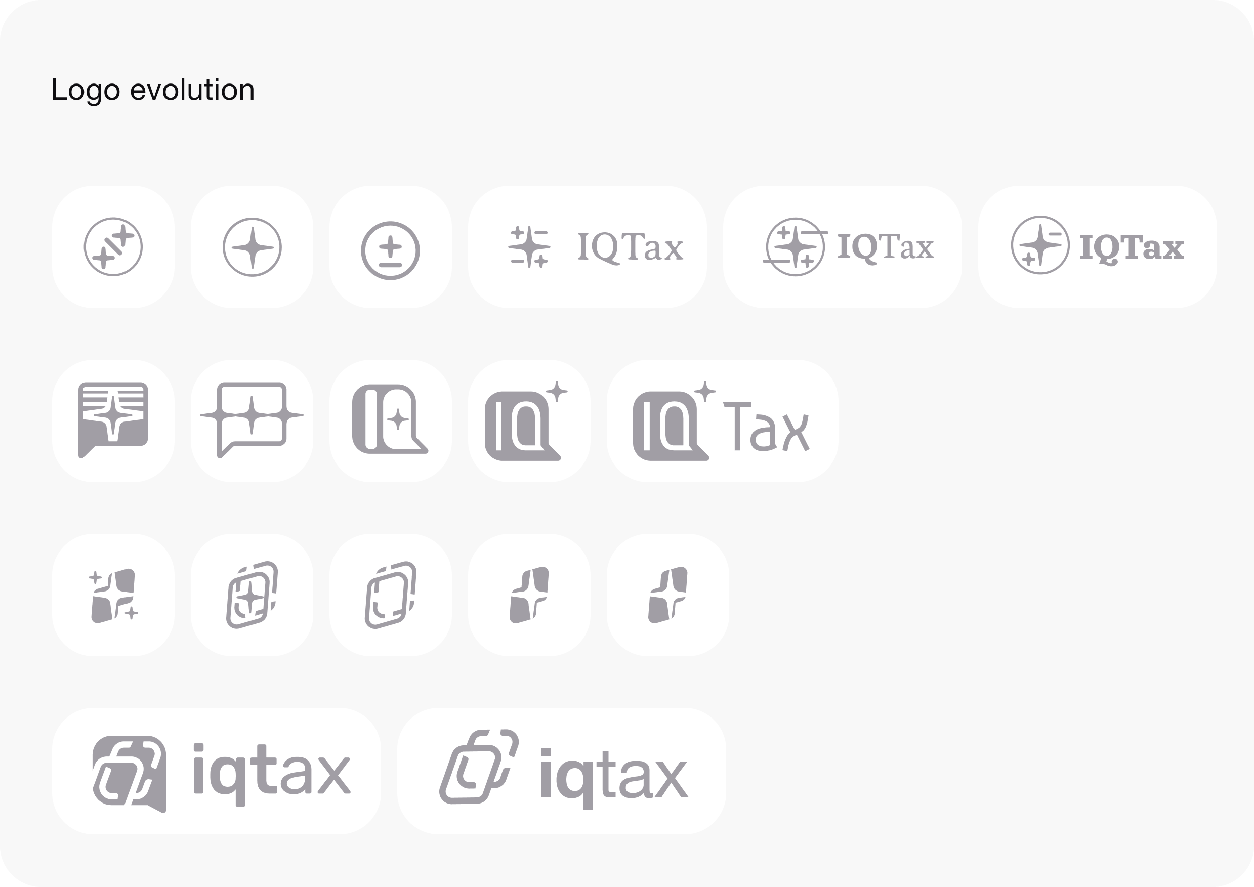 IQTask - Visual Identity for an AI powered tax return tool by Edin ...