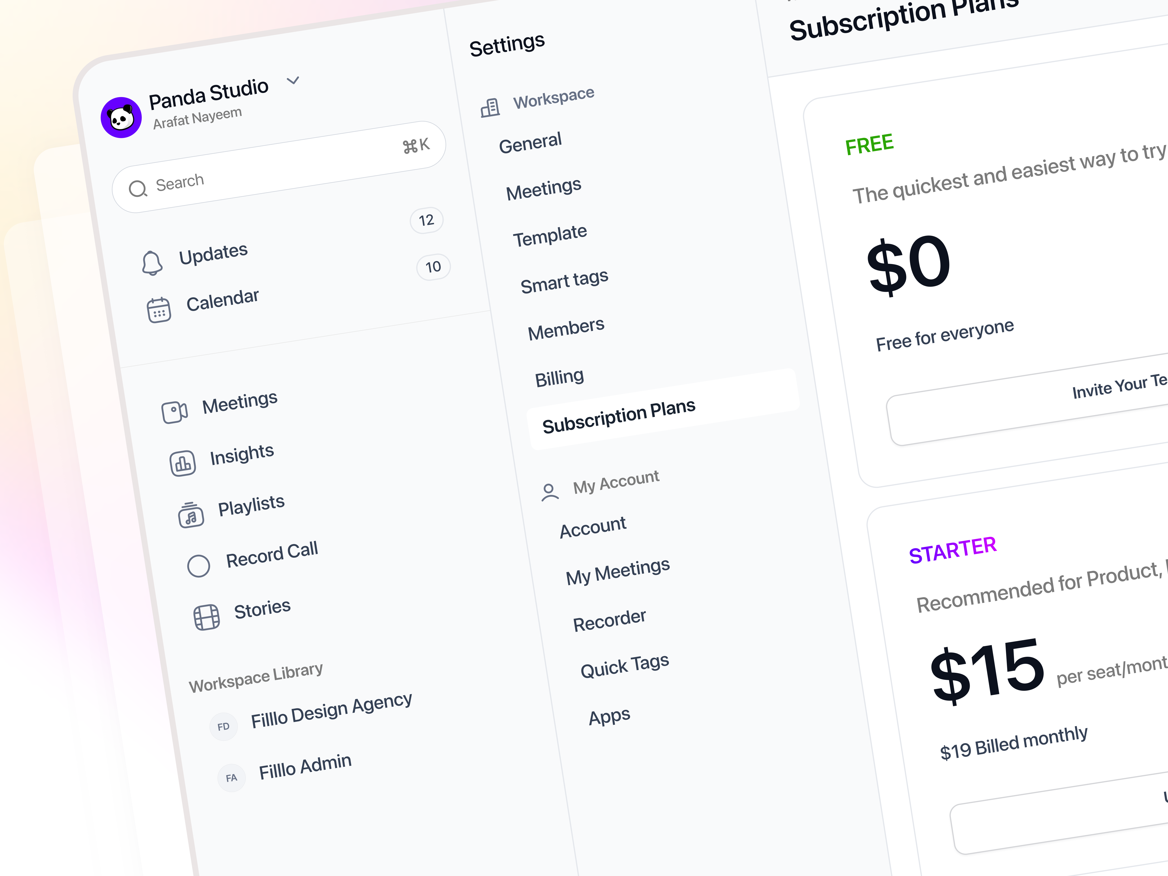 Call Wave - Subscription Plan by Filllo Design Agency on Dribbble