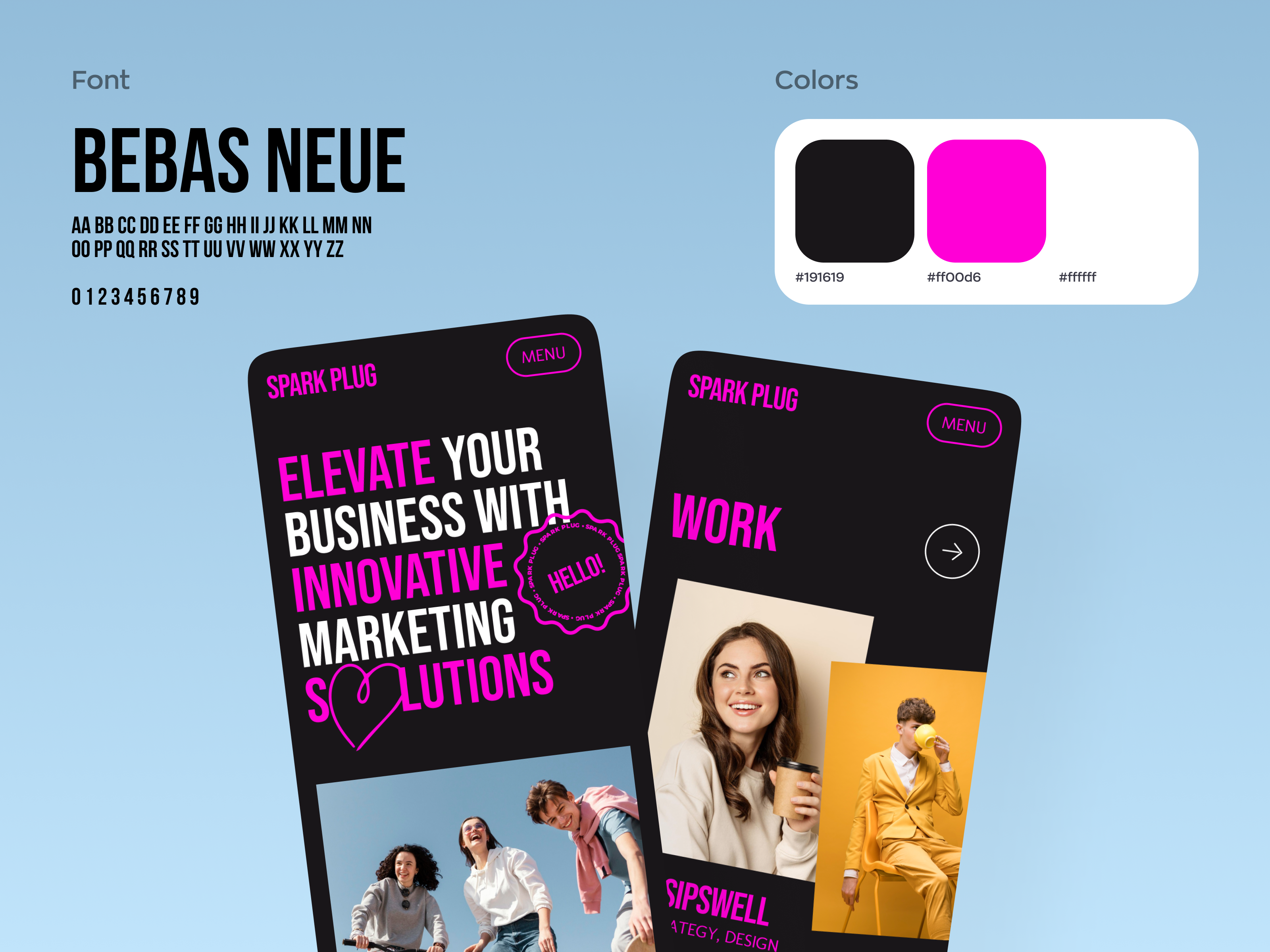 Mobile Website Design Concept by Ronas IT | UI/UX Team on Dribbble
