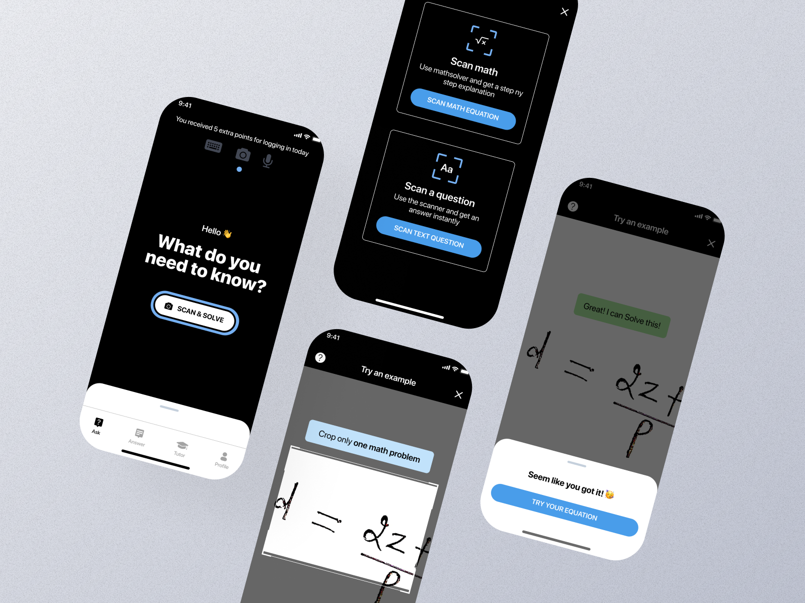 Scan And Solve Mobile App Ui by UI Ants on Dribbble Scan And Solve Mobile App Ui by UI Ants on Dribbble