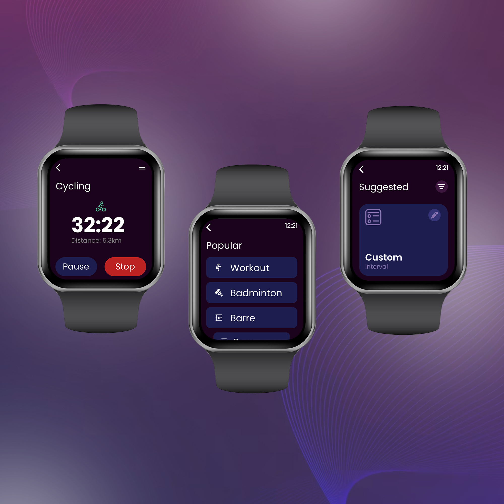 Smartwatch UI Design by Omer Faruk on Dribbble