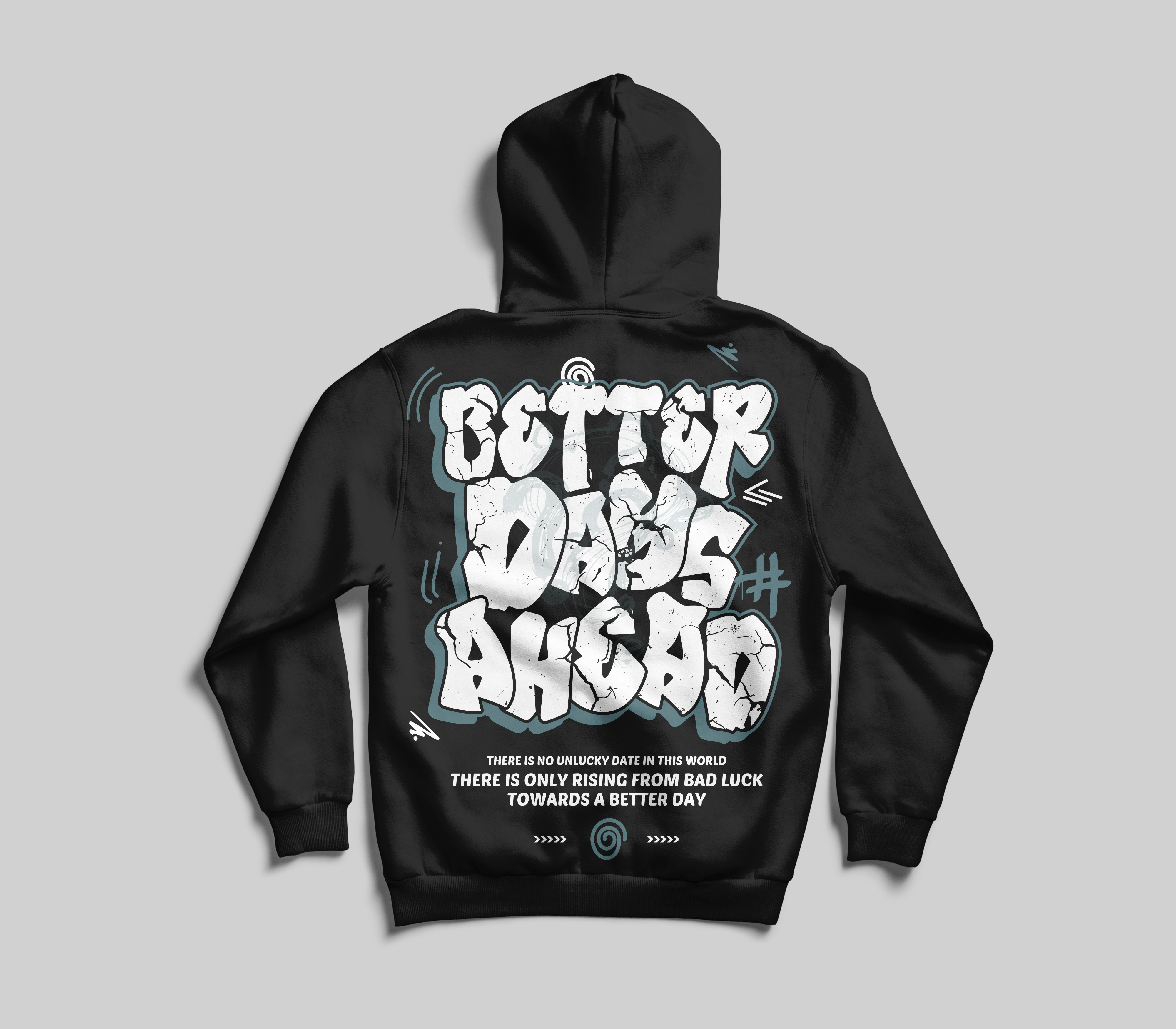 Typography Hoodie designs, themes, templates and downloadable graphic ...