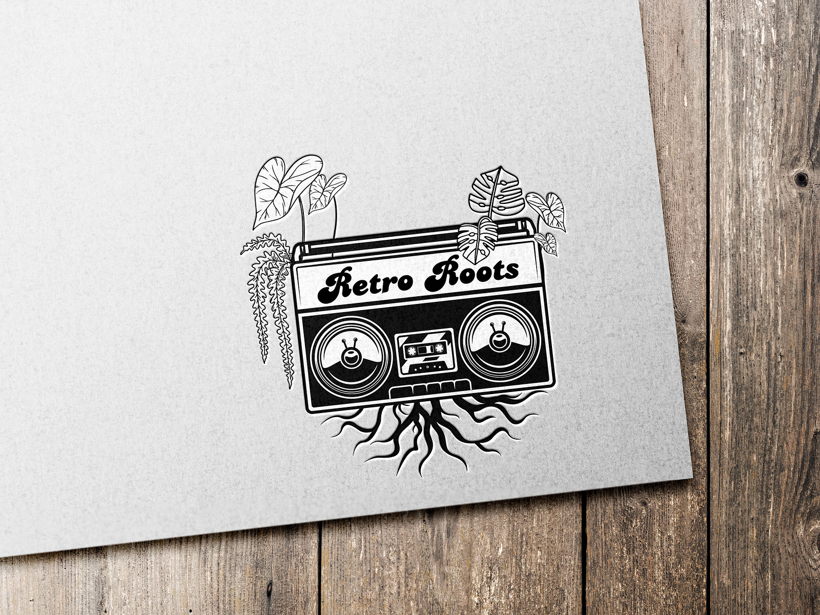 Retro Roots Branding by Shannon Haverty on Dribbble
